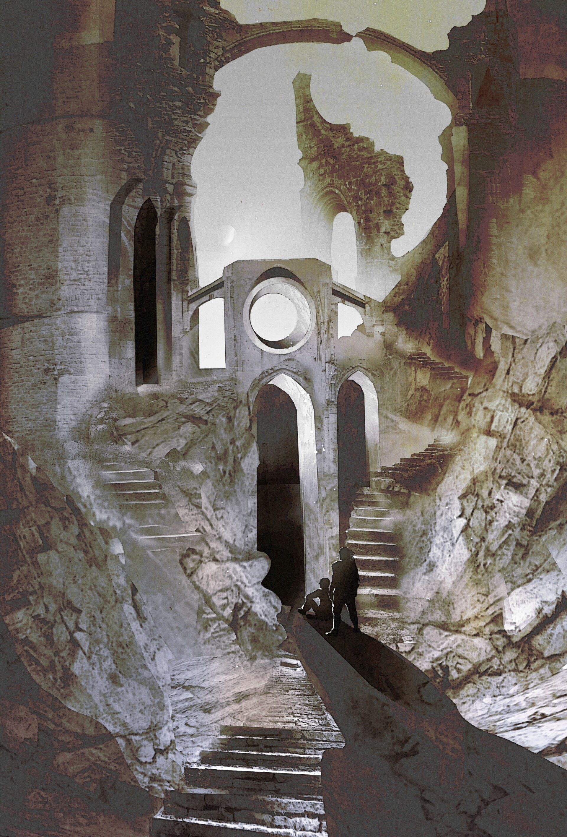 ArtStation - destroyed temple