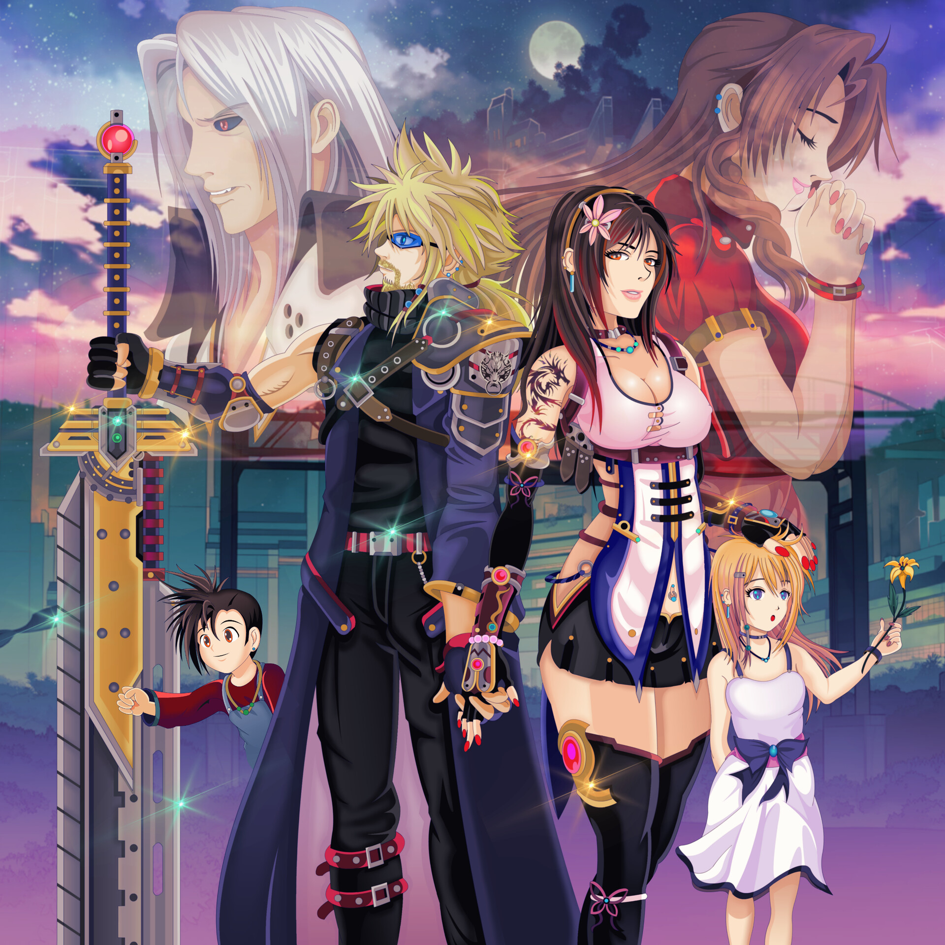 ArtStation - FF7 Legends of Midgard