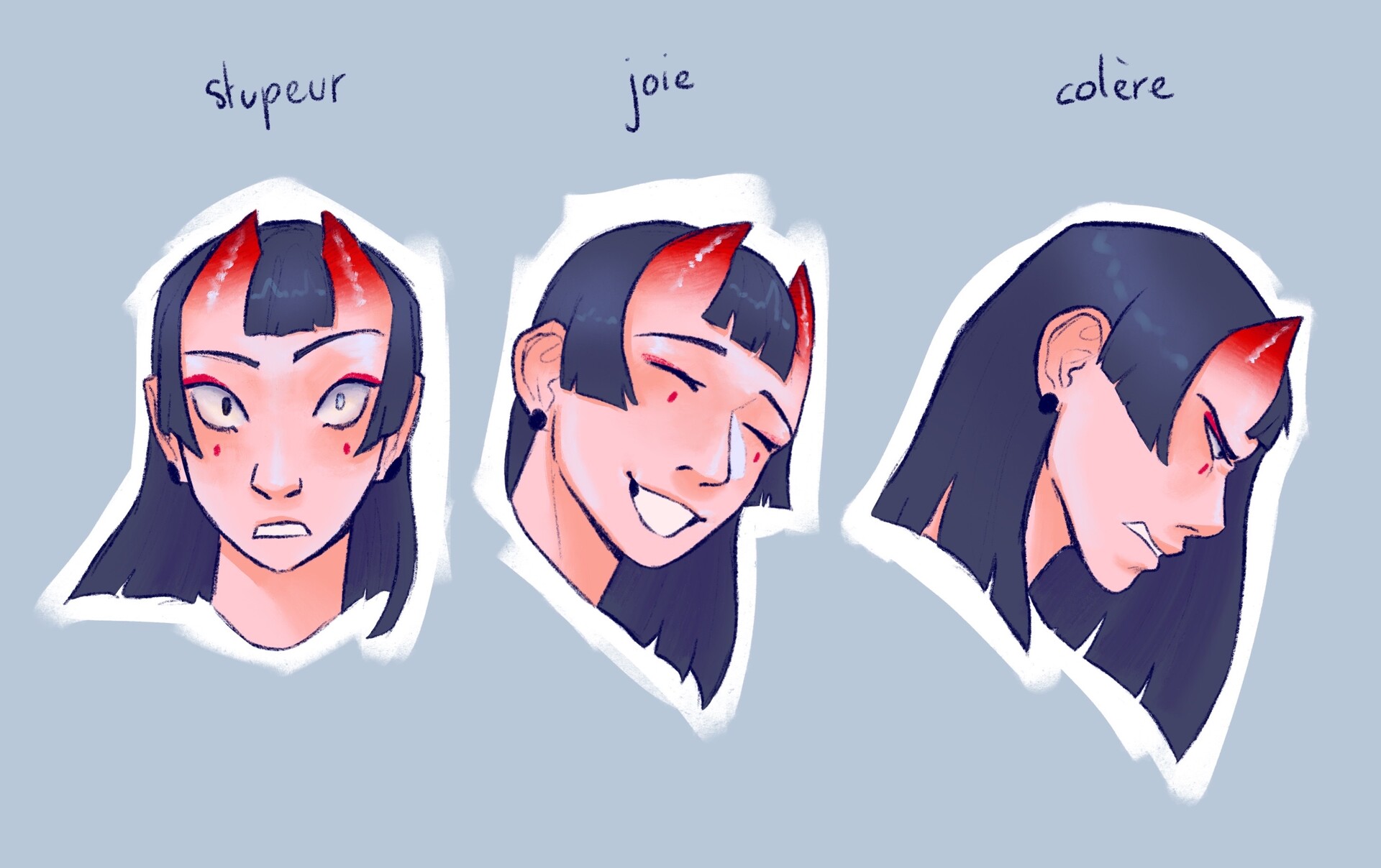 ArtStation - face expressions