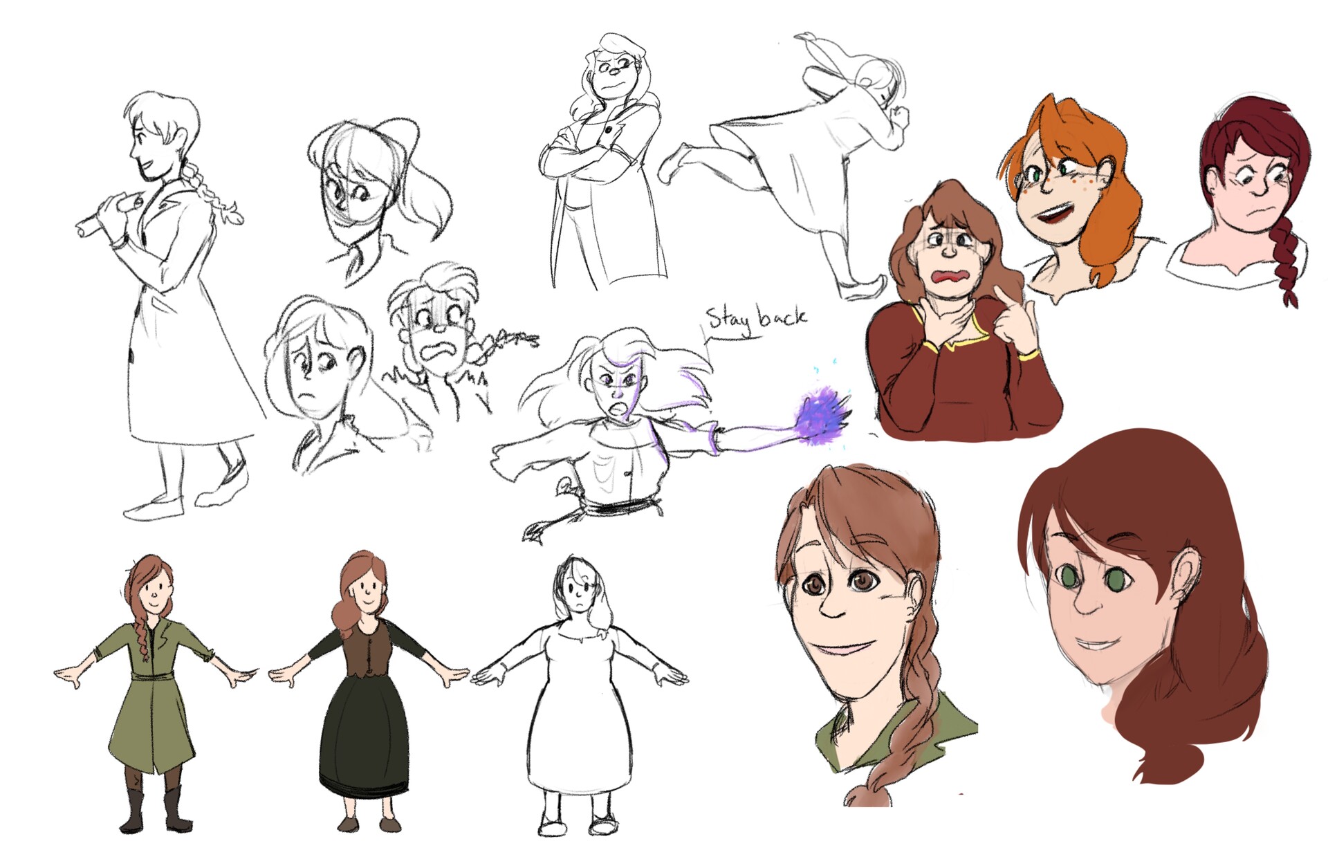 ArtStation - Scarlet Character Study