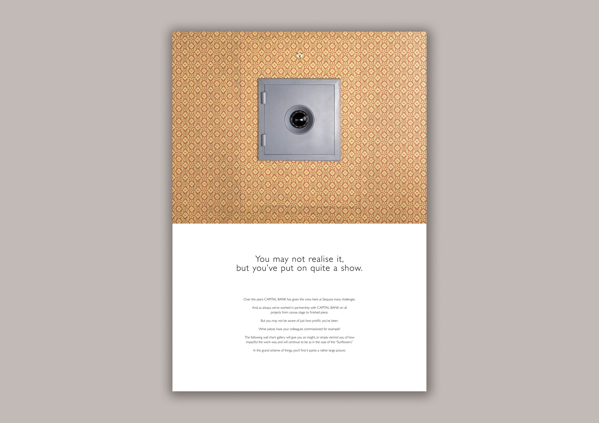 G Force - Capital Bank Promotional Mailer