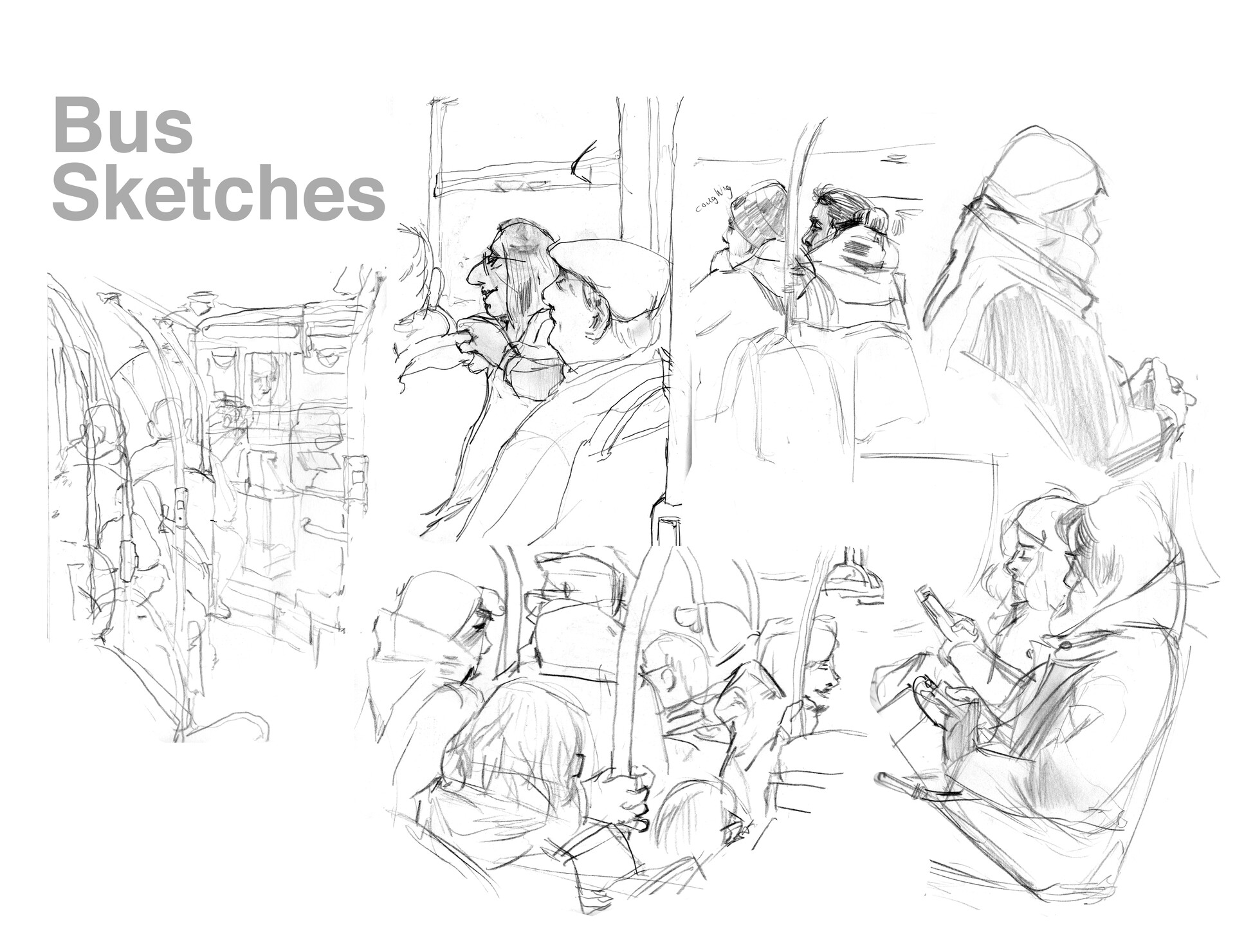 ArtStation - Bus Sketches