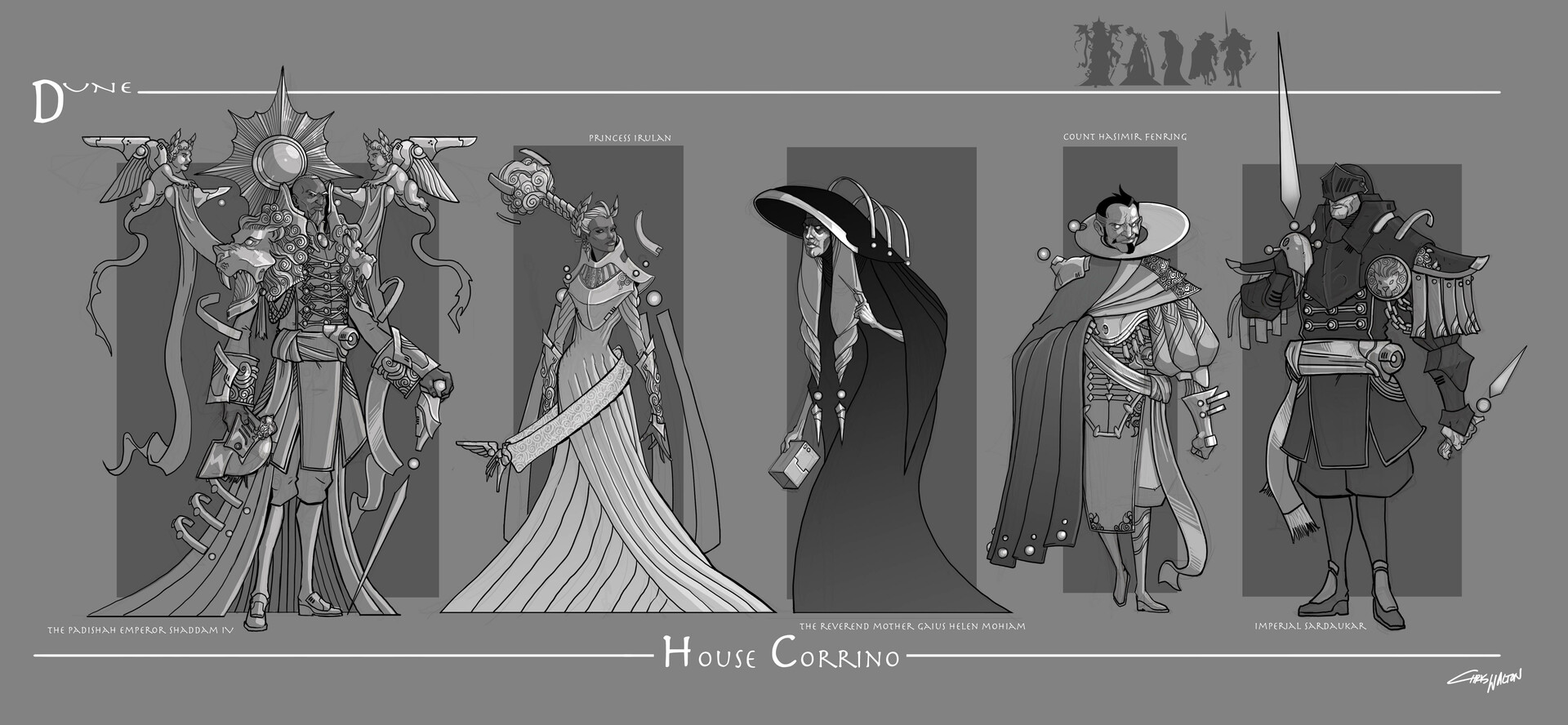 ArtStation - Dune - House Corrino