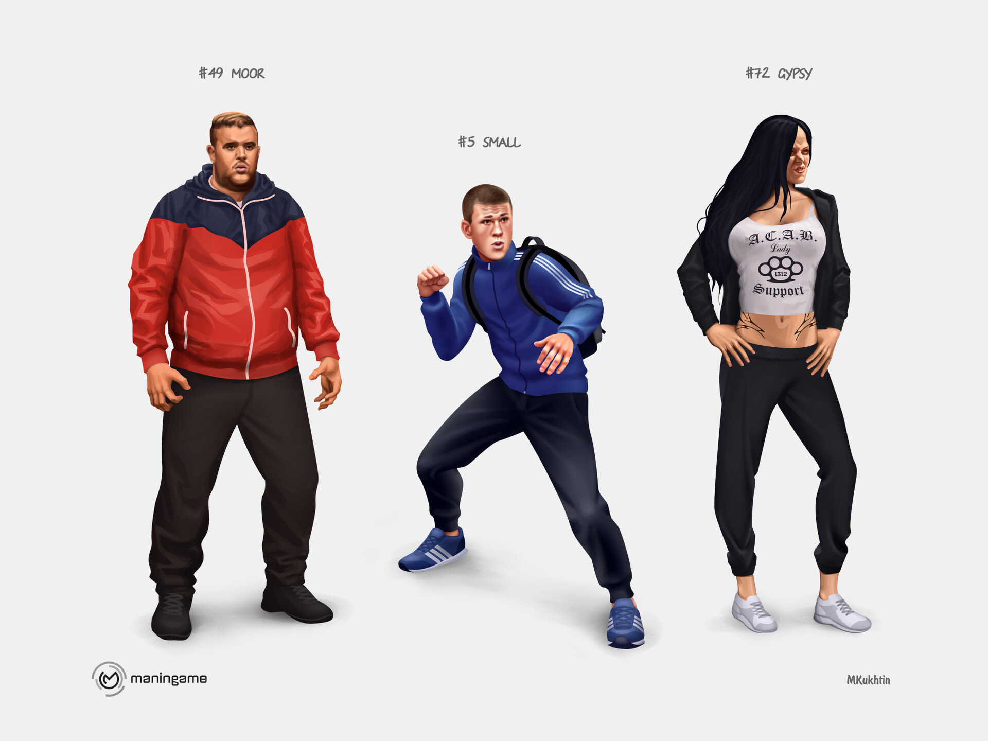 ArtStation - football hooligans 1