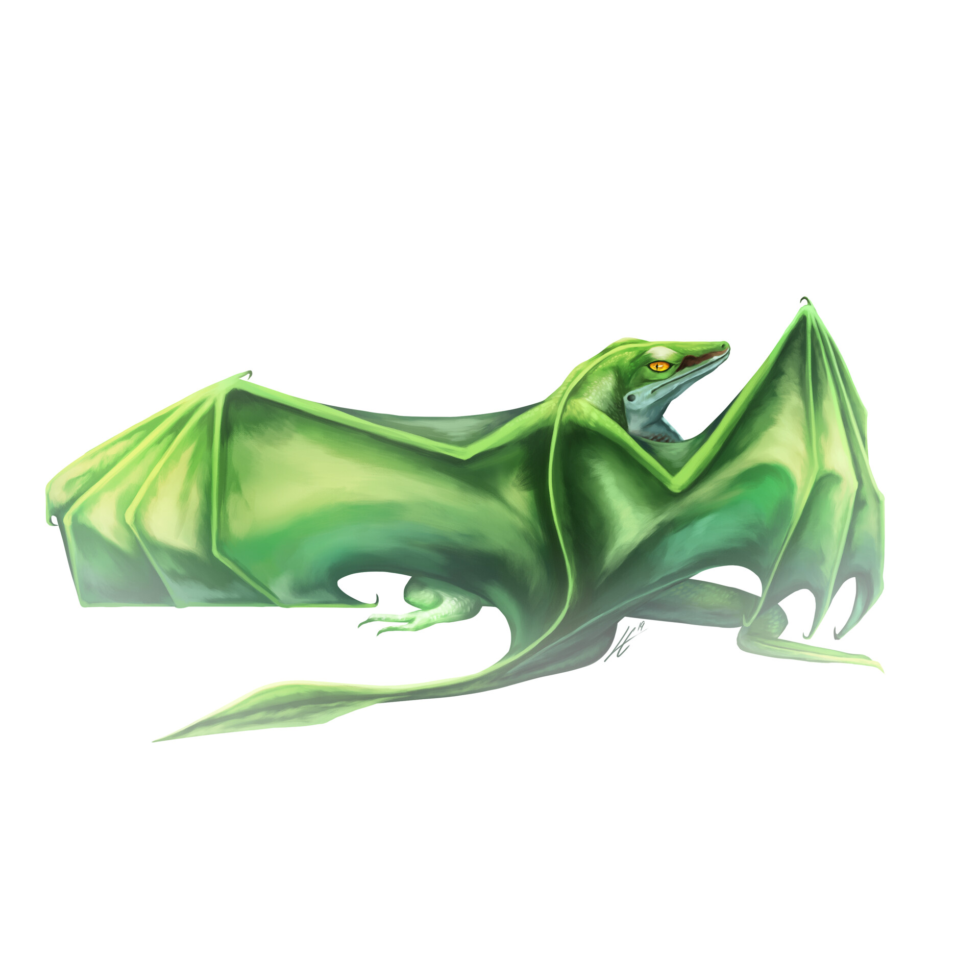 ArtStation - Anole Dragon