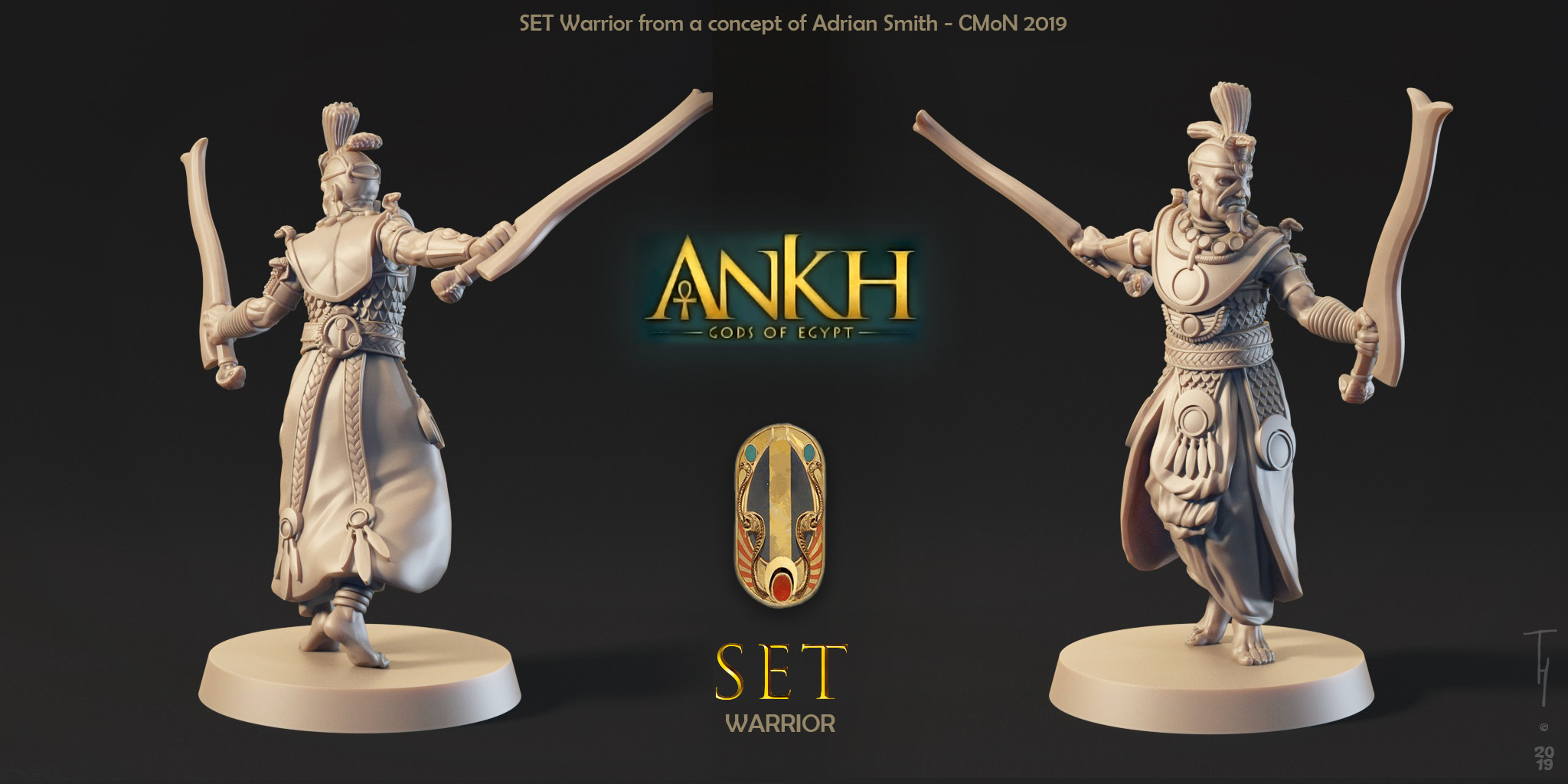 Thierry Masson - ANKH - SET's Priest and Warrior