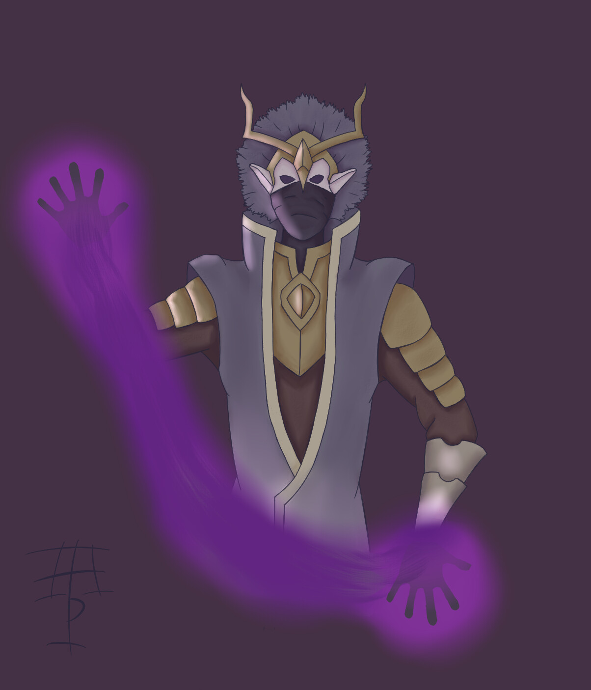 ArtStation - HOMM V - Warlock