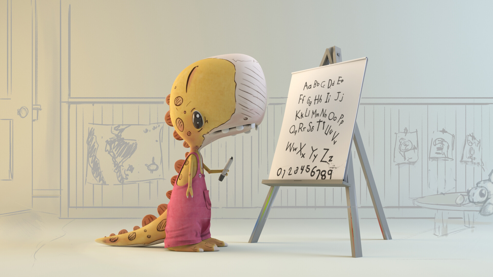 SImon Fisher @fisherFX - Penelope Rex