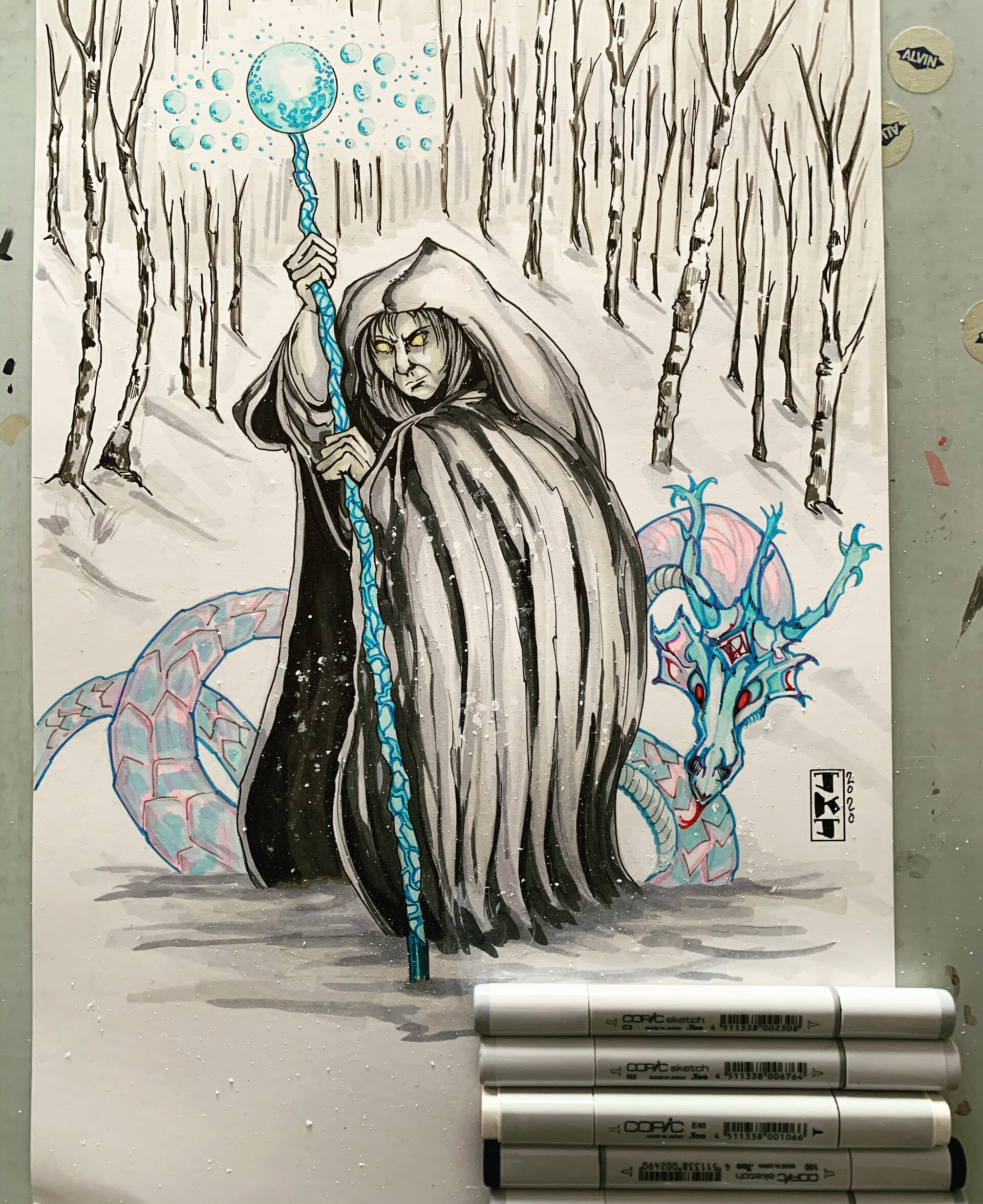 ArtStation - Winter Mage