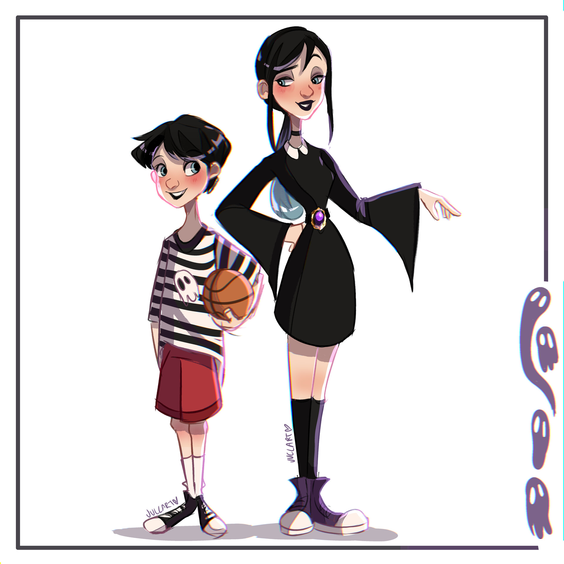 ArtStation - siblings - Character design