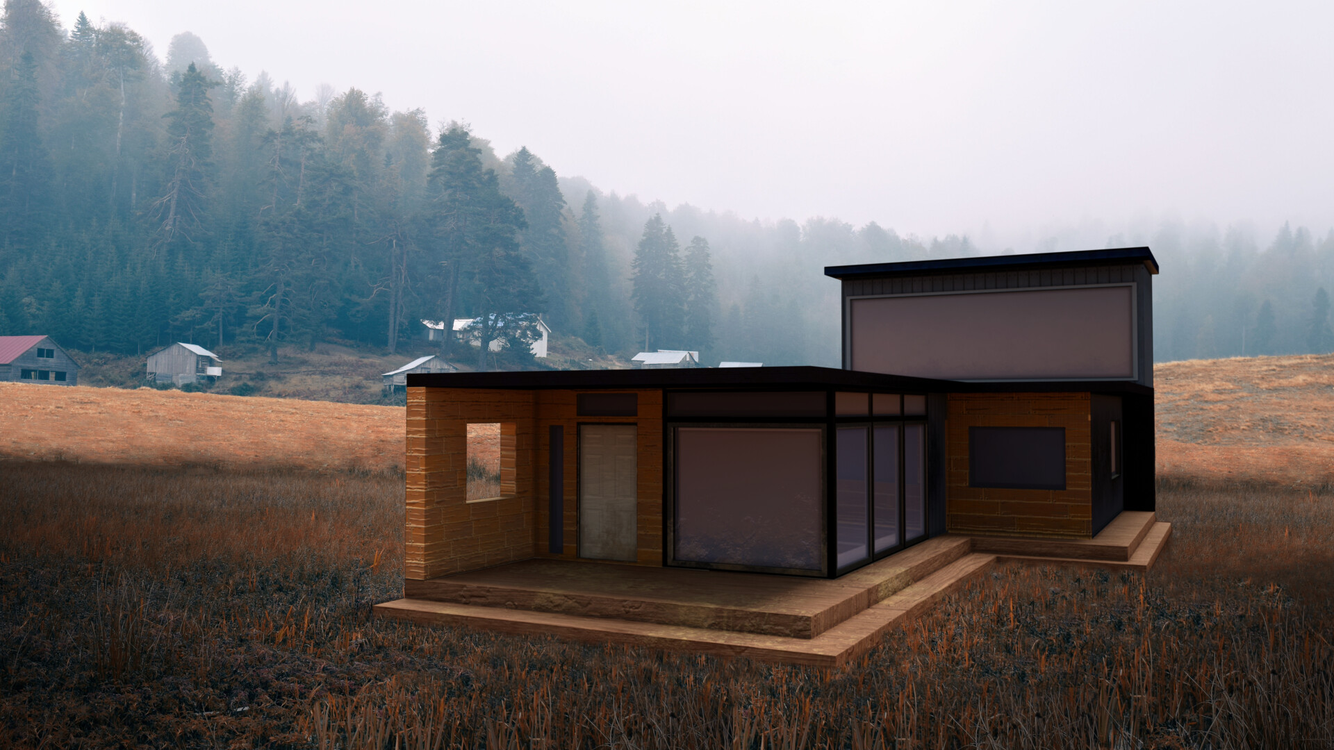 ArtStation - Tiny House Concept