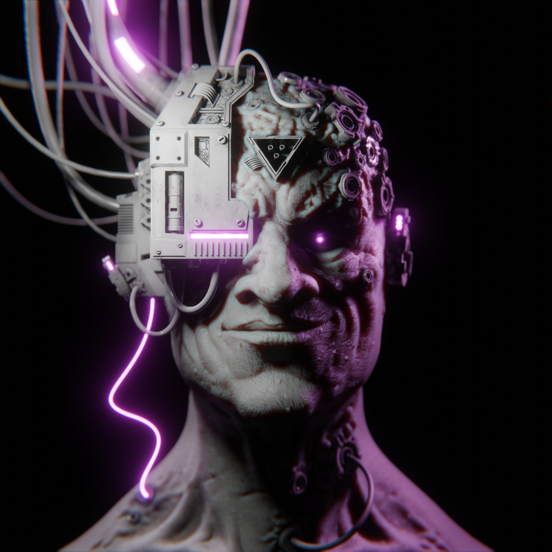 ArtStation - Cyberpunk Portrait Series - [The Stimulation]