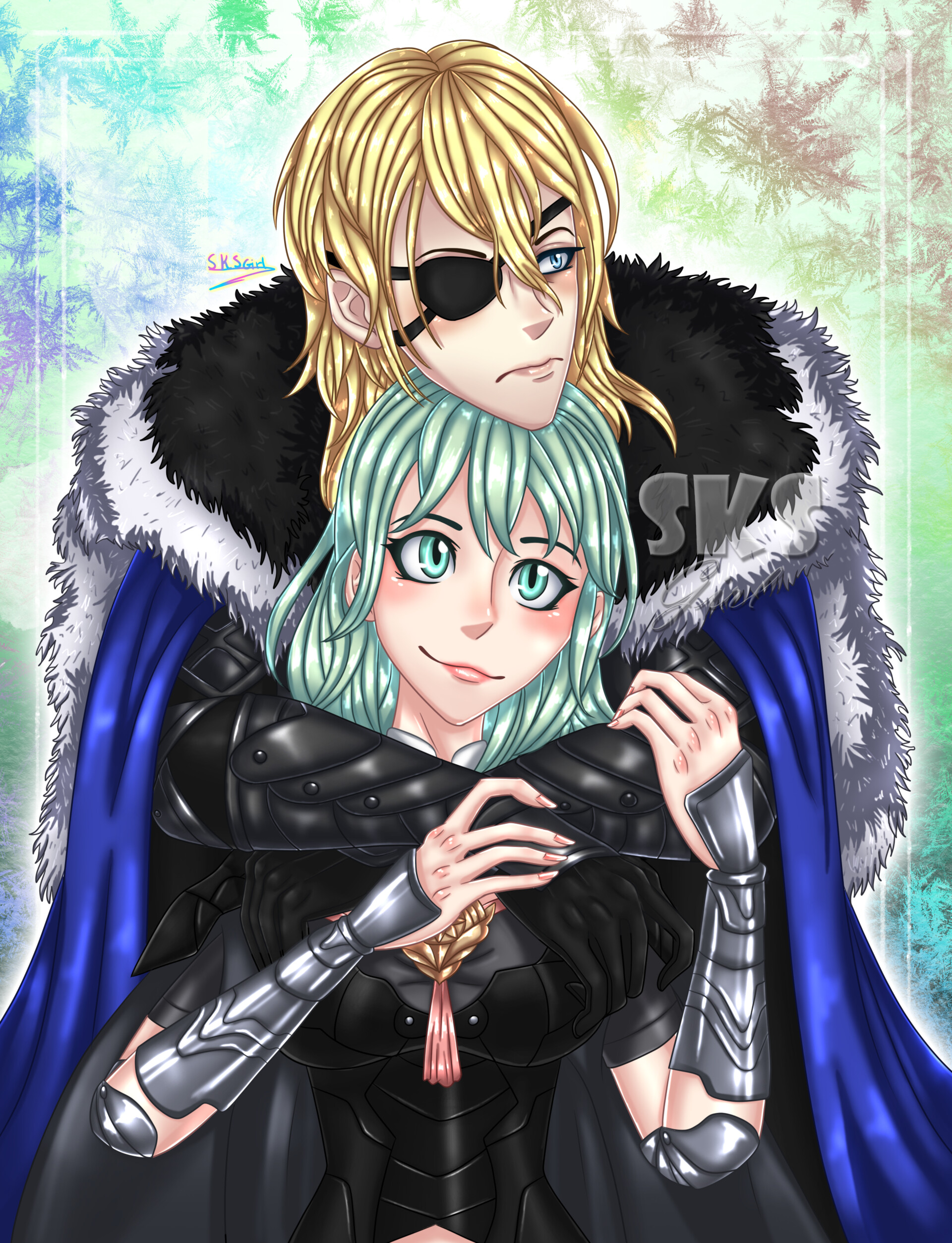 ArtStation - Byleth and Dimitri