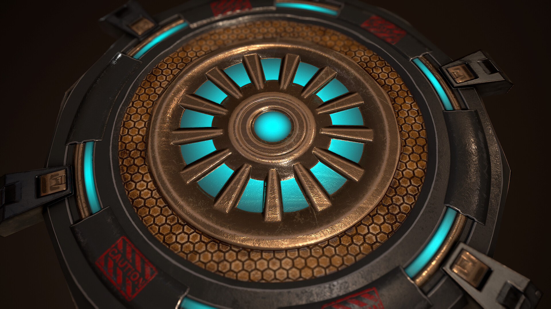 ArtStation - Sci-fi Portal Base