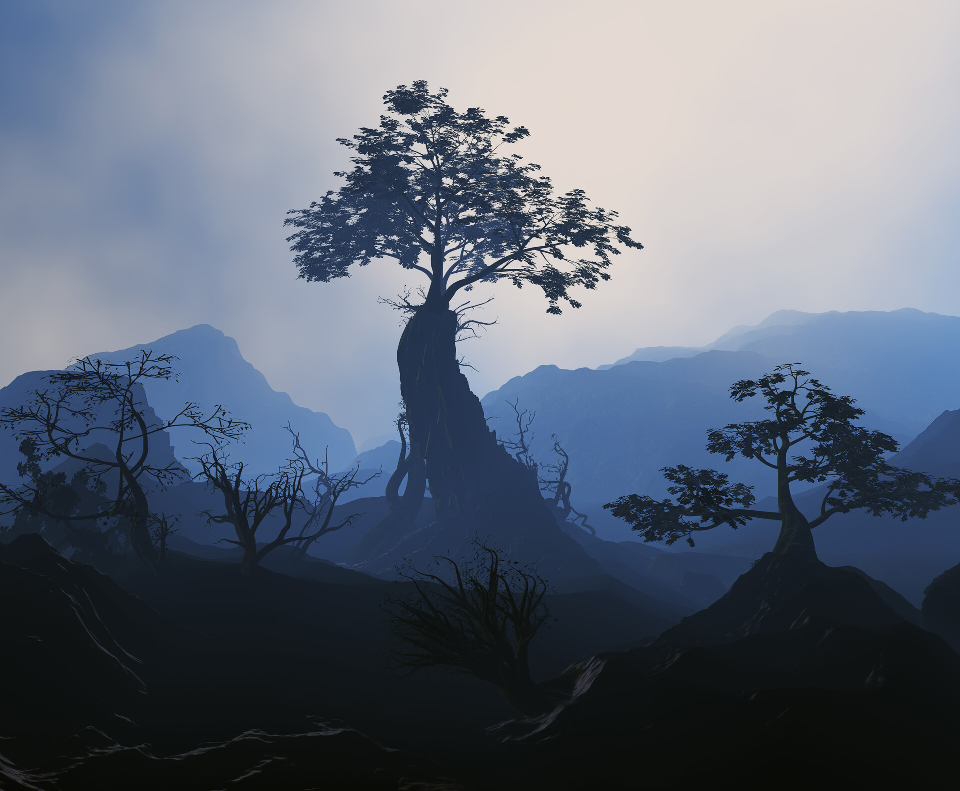 ArtStation - Prominent Tree