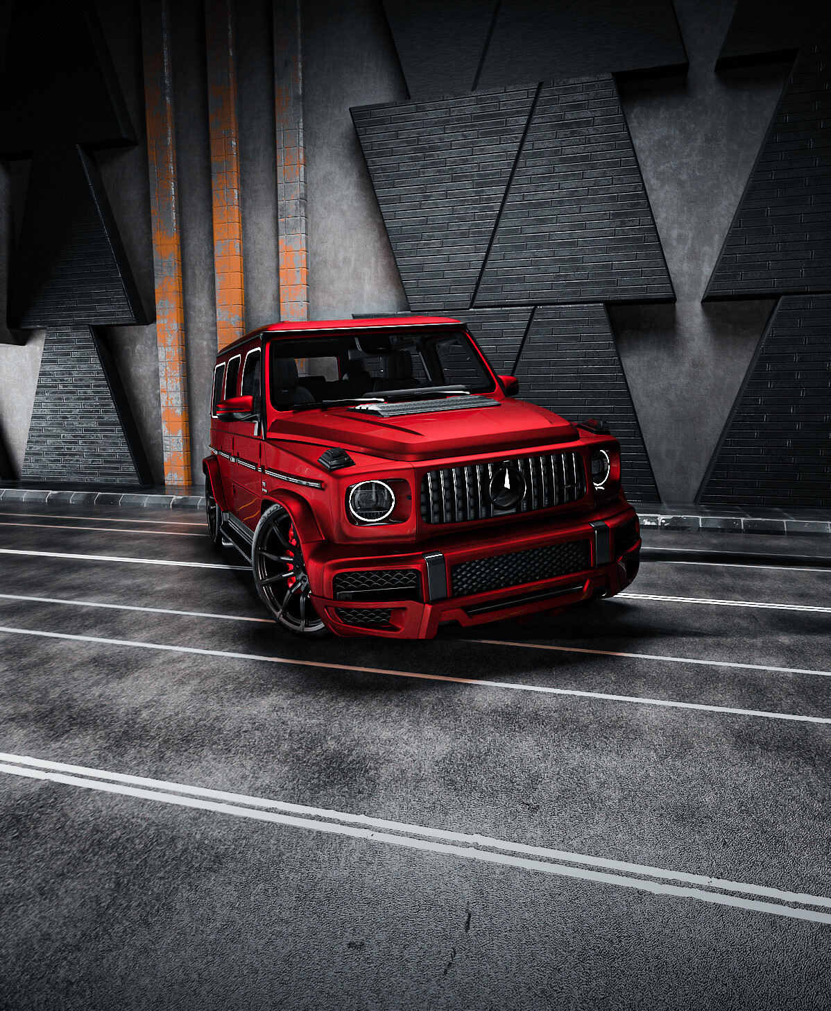 ArtStation - G63 AMG 2019