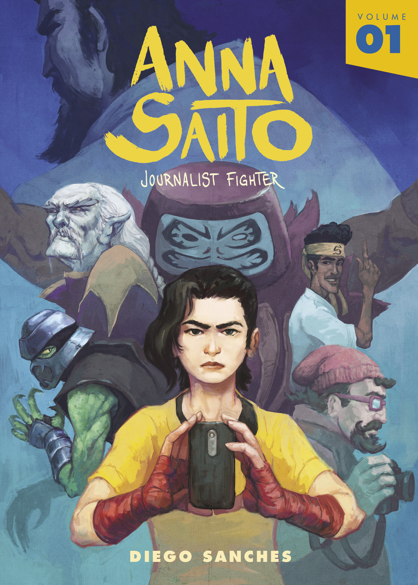 ArtStation - Anna Saito – Journalist Fighter - Vol. 1