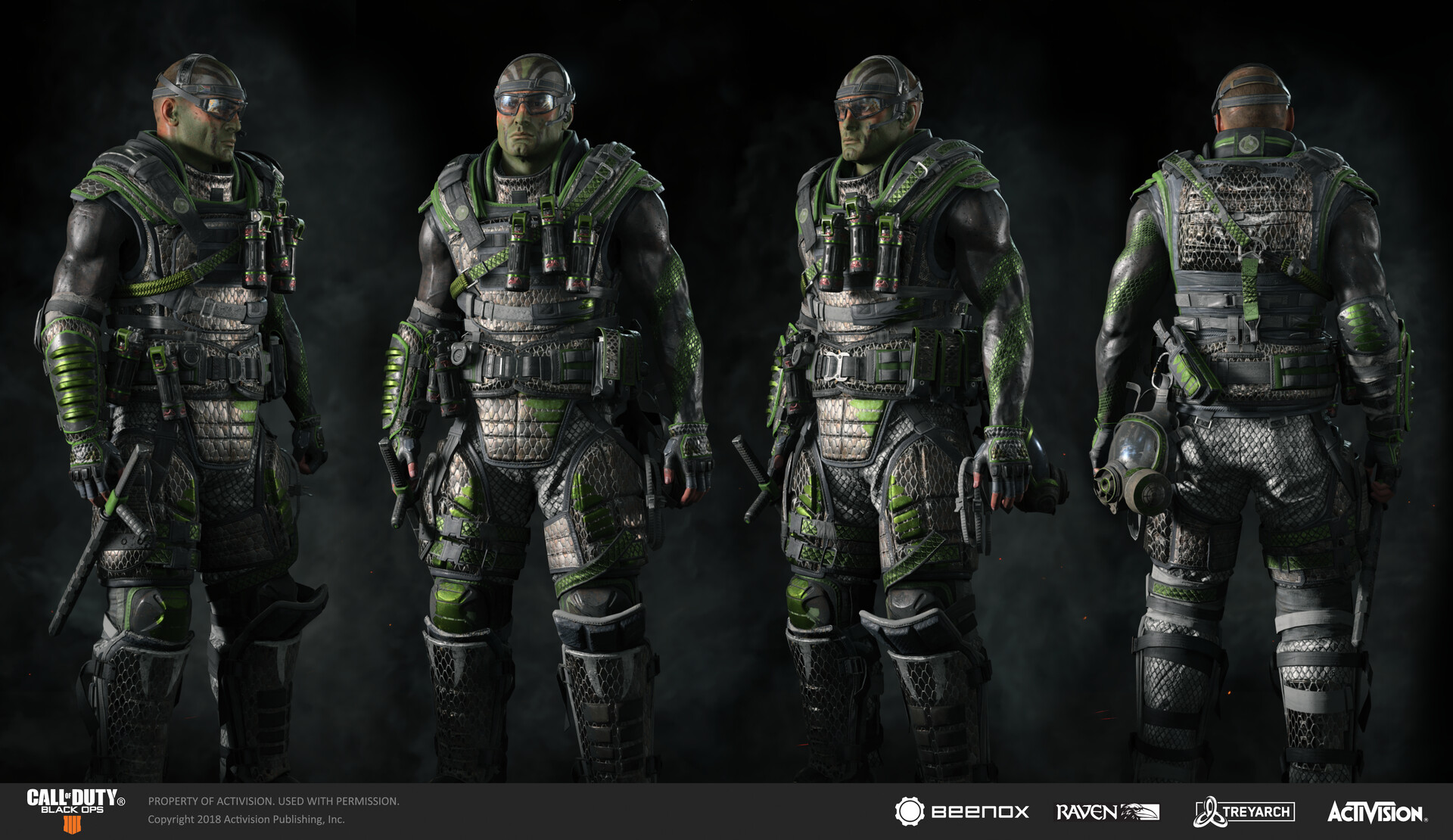 Chris Bruin - Call of Duty: Black Ops 4 - Ajax - Snake Skin