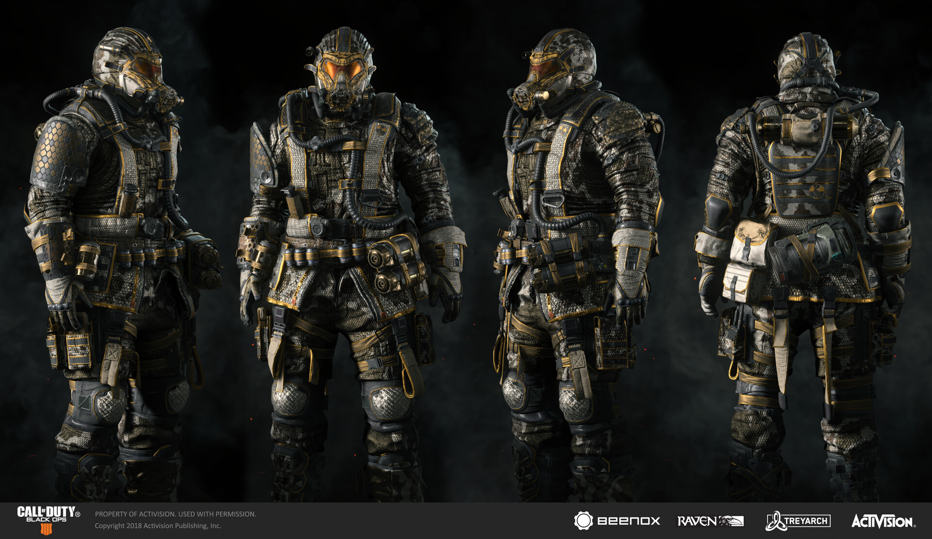 Chris Bruin - Call of Duty: Black Ops 4 - Firebreak - Snake Skin