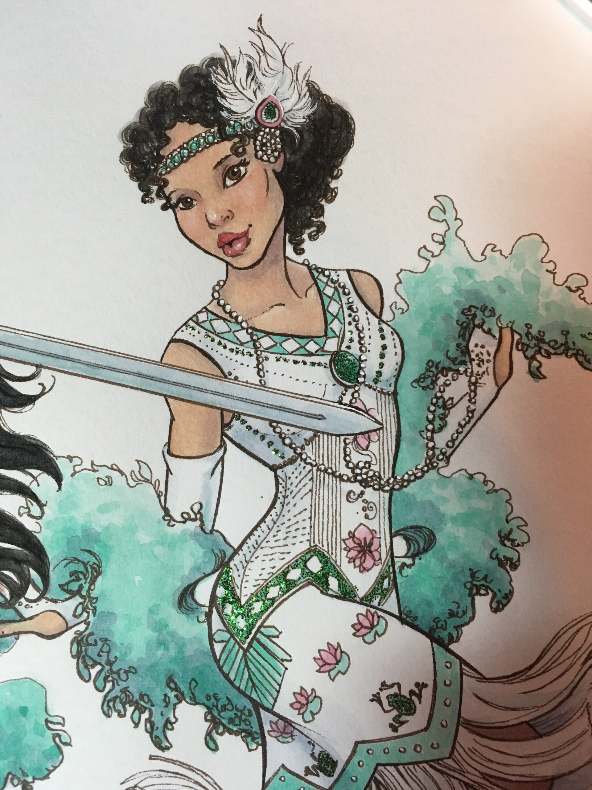 disney princess coloring pages tiana rogers