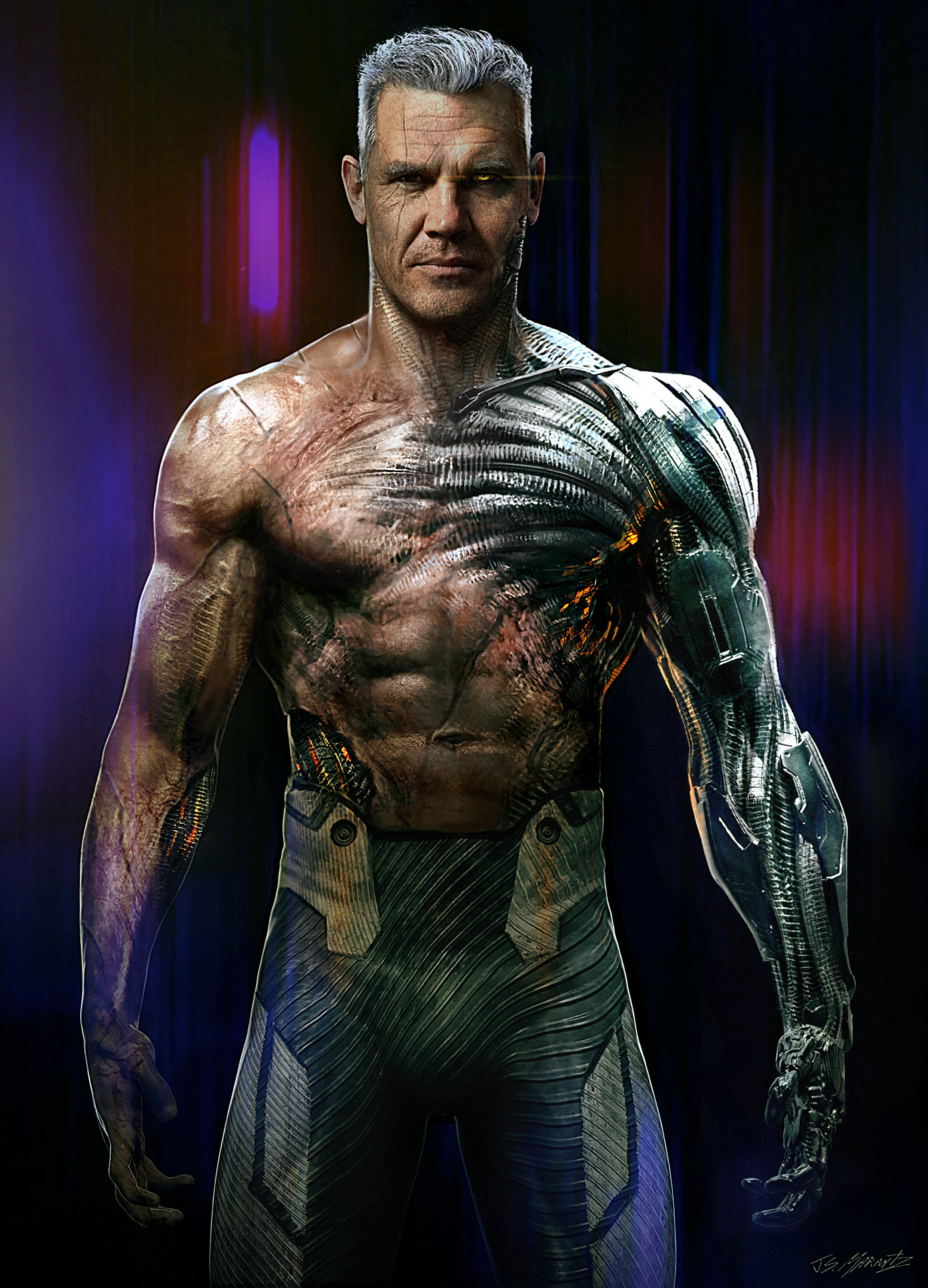 Jerad S. Marantz - Deadpool 2 Cable Concept art