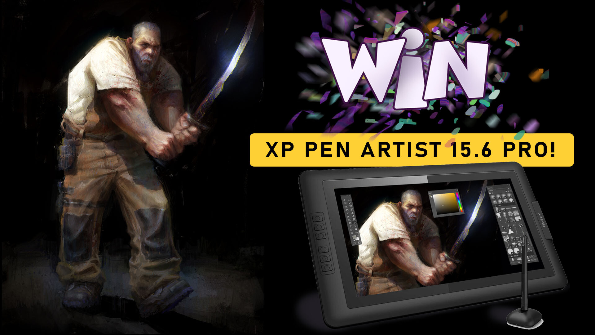 Marco Bucci - Character Design Series Pt 3 - and ART CONTEST!