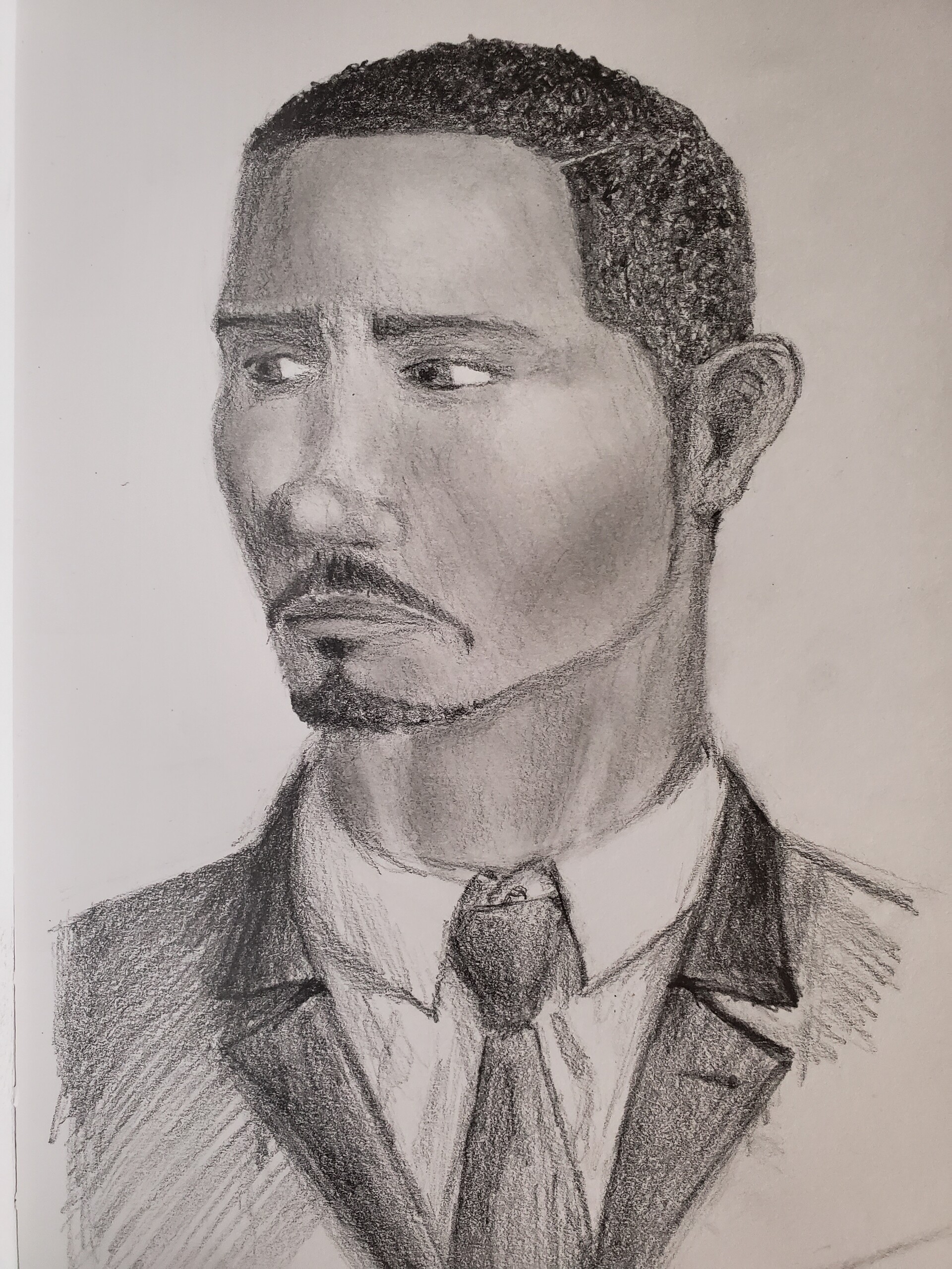 ArtStation - Male portrait sketch