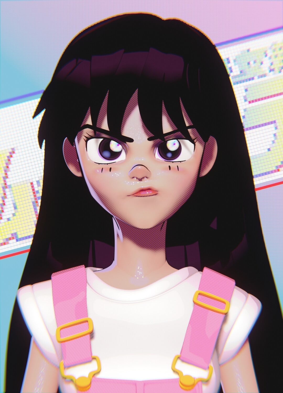 ArtStation - 1 - Rei Hino #SixFanarts