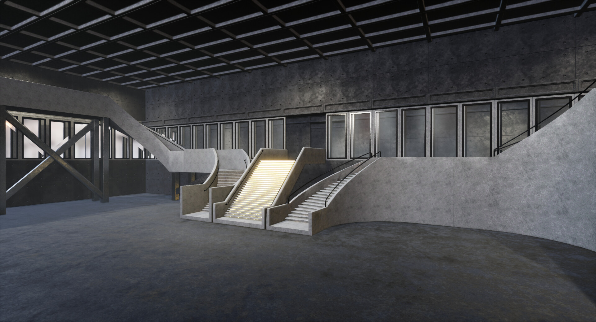 Jesse Marofke - Procedural Stairs and Walls | Houdini and Unreal