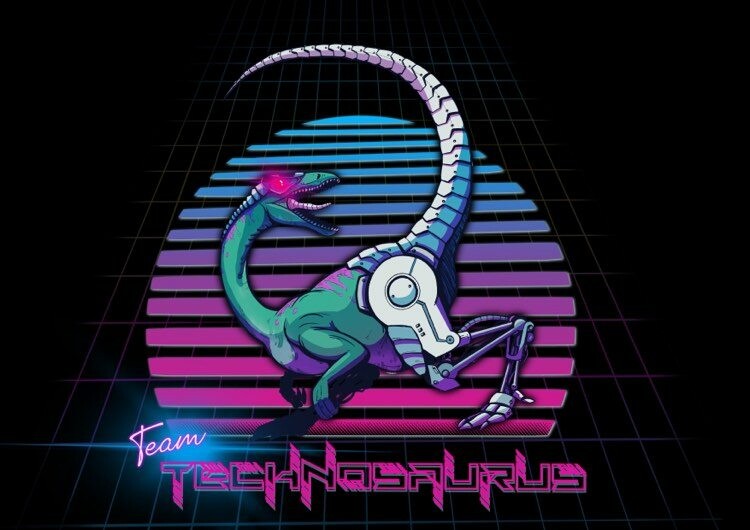 ArtStation - Team Technosaurus Logo
