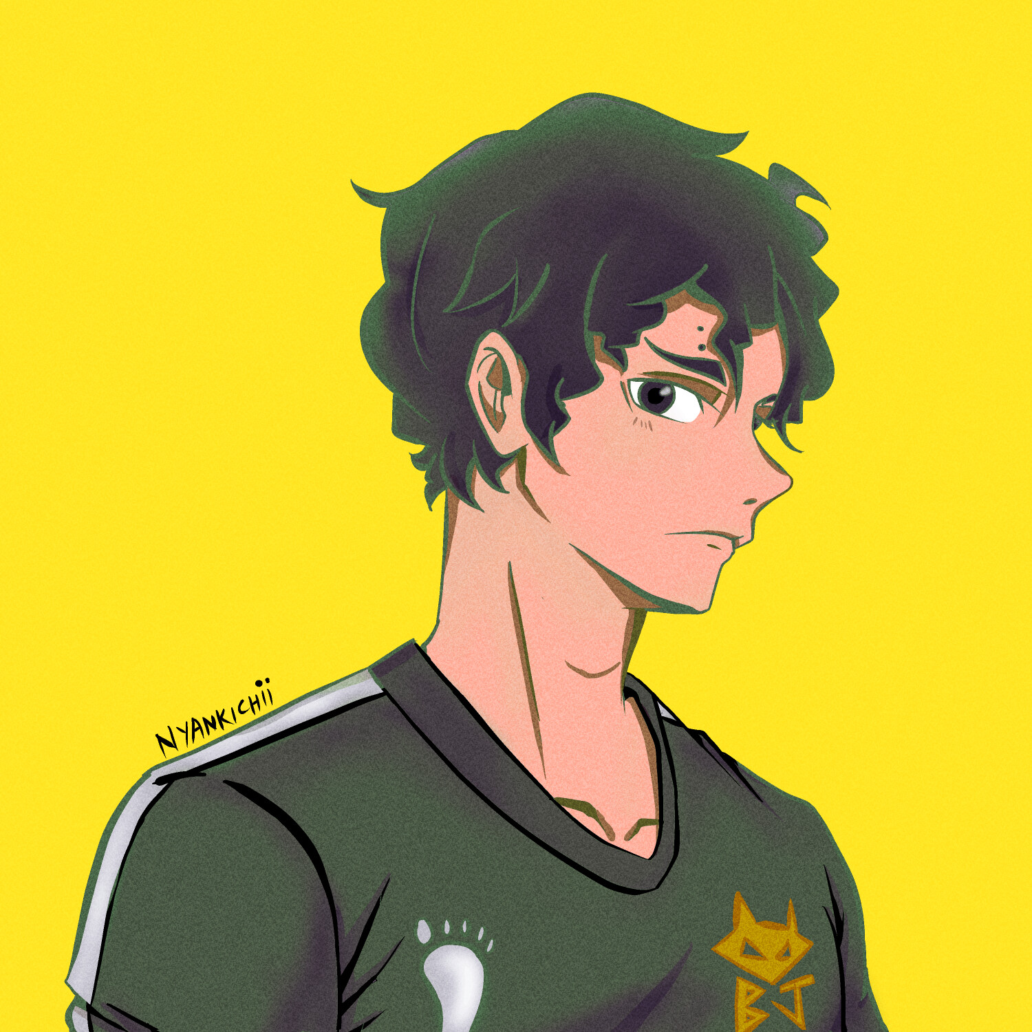 ArtStation - Sakusa Kiyoomi Haikyuu