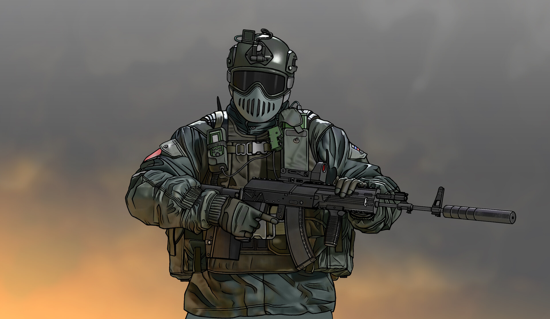 ArtStation - Fuze fan art (digital)