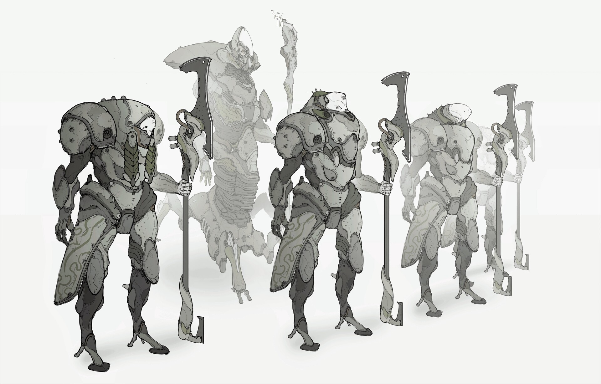 SprinKah - Lord TH'RAF TURA and Elite Custodians