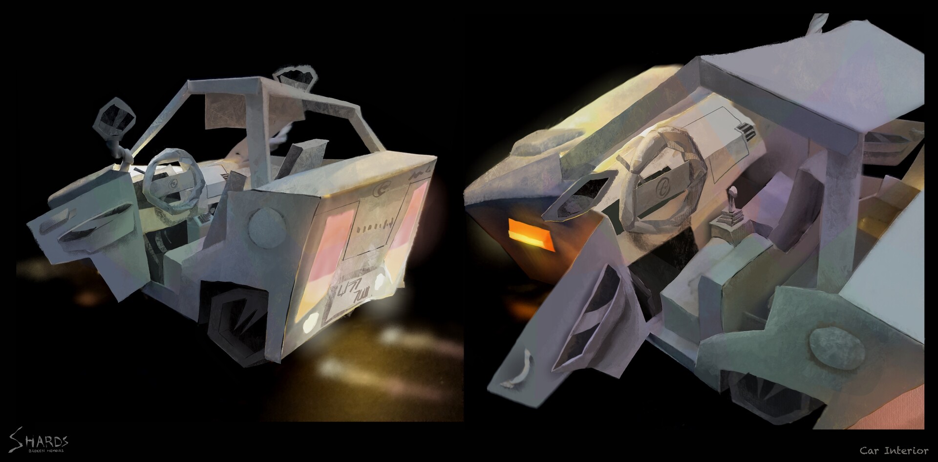 ArtStation - Shards: Car