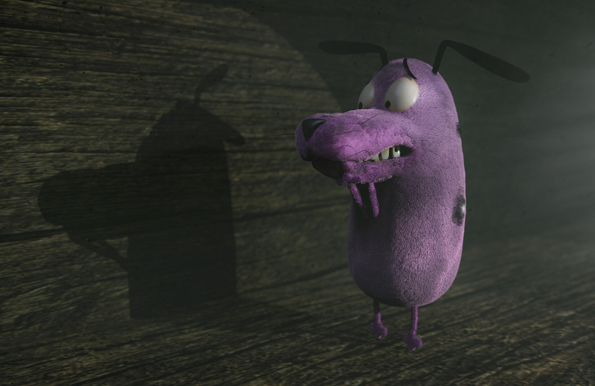 ArtStation - courage the cowardly dog