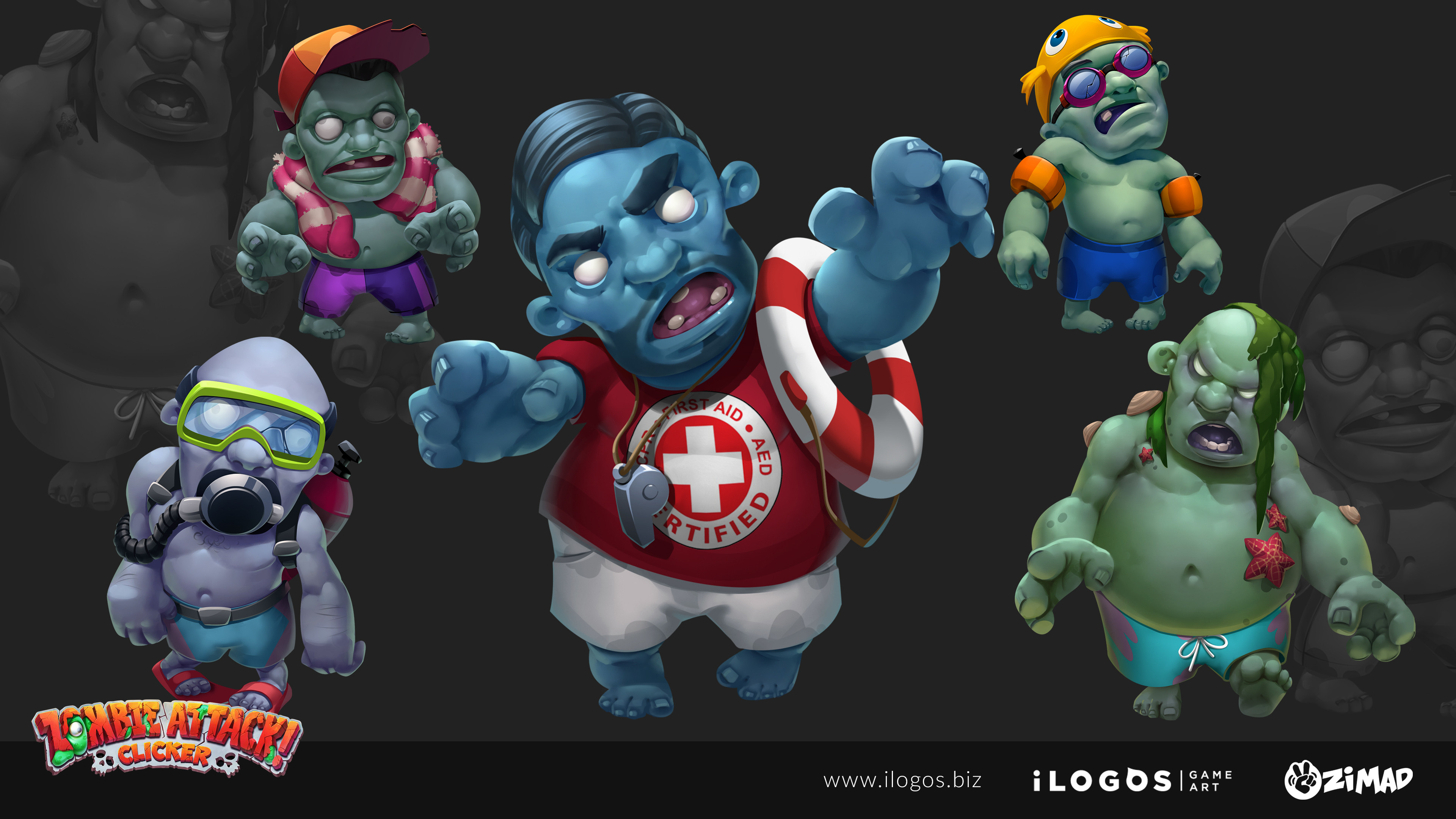 iLogos Game Studios - Zombie Attack Clicker