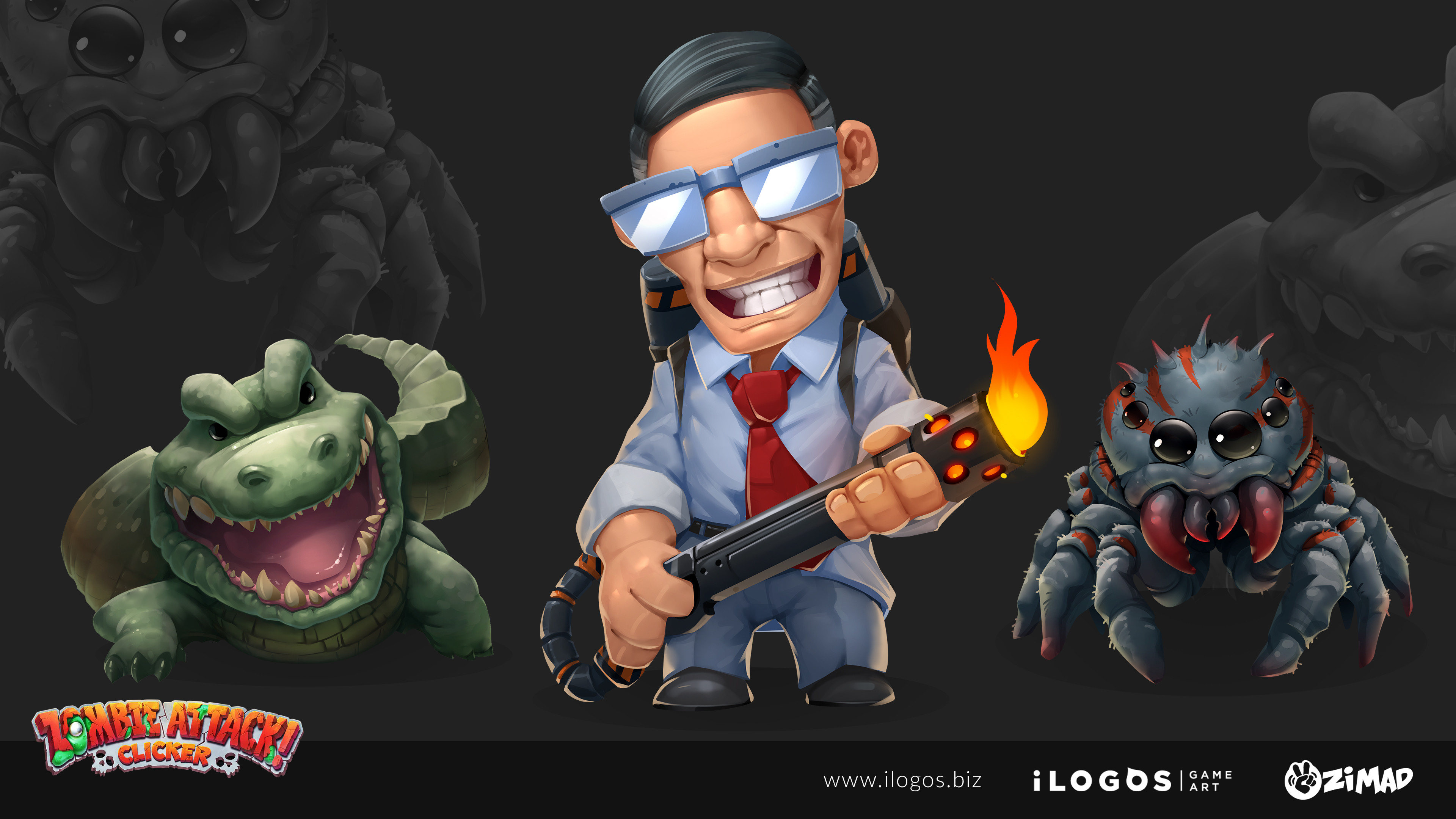 iLogos Game Studios - Zombie Attack Clicker