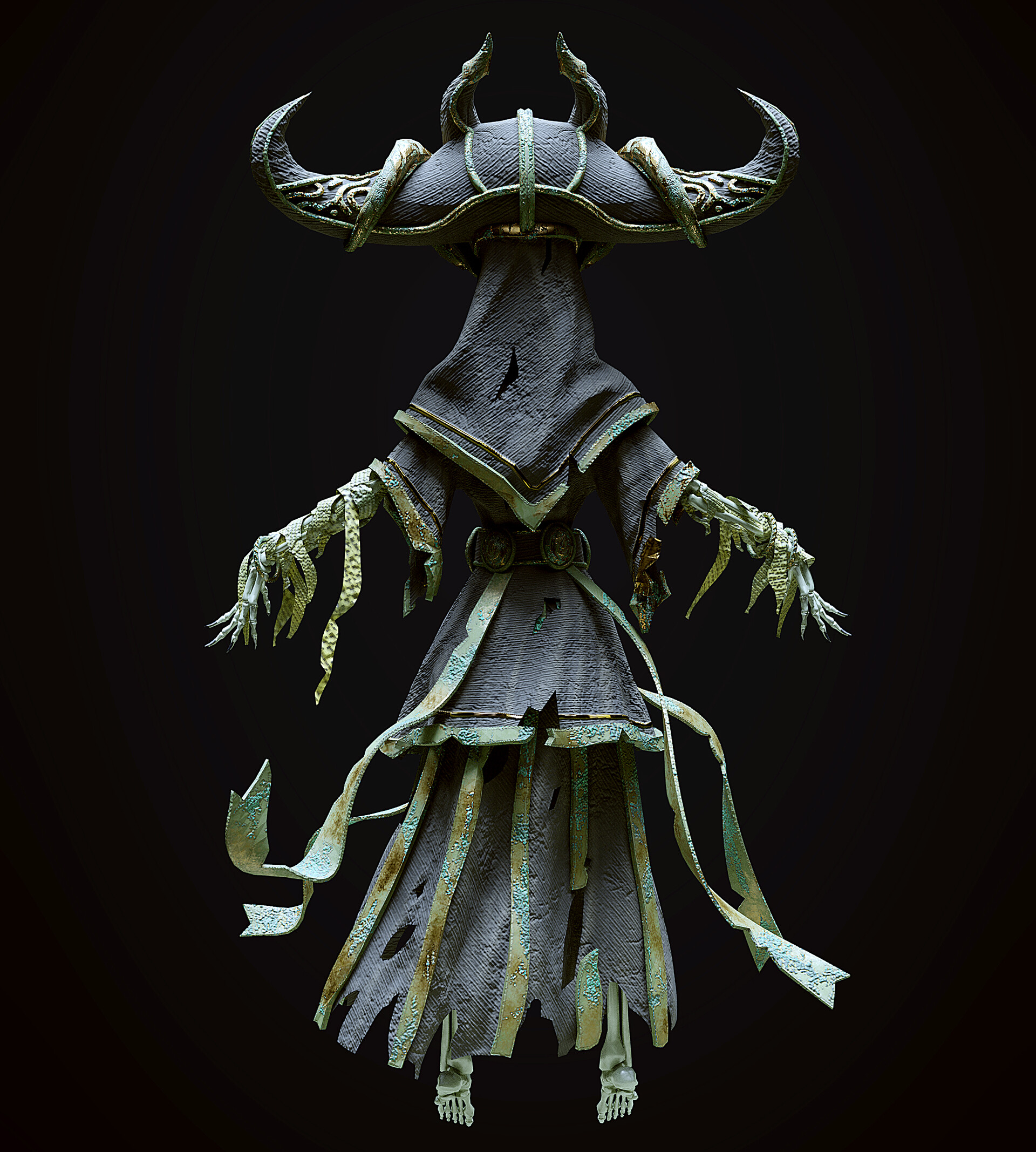 ArtStation - "The Bard" 3d Model