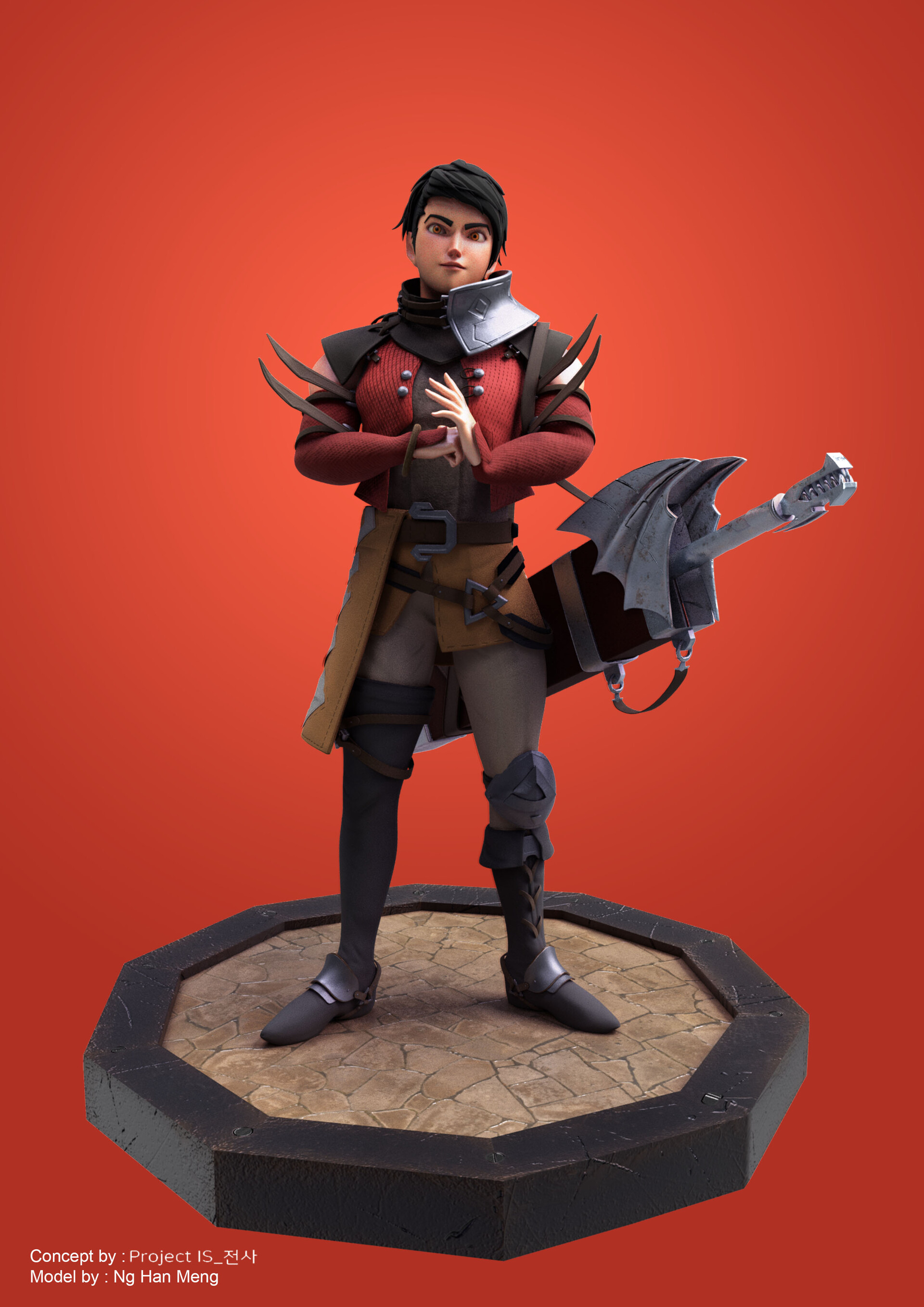 ArtStation - Sword Man