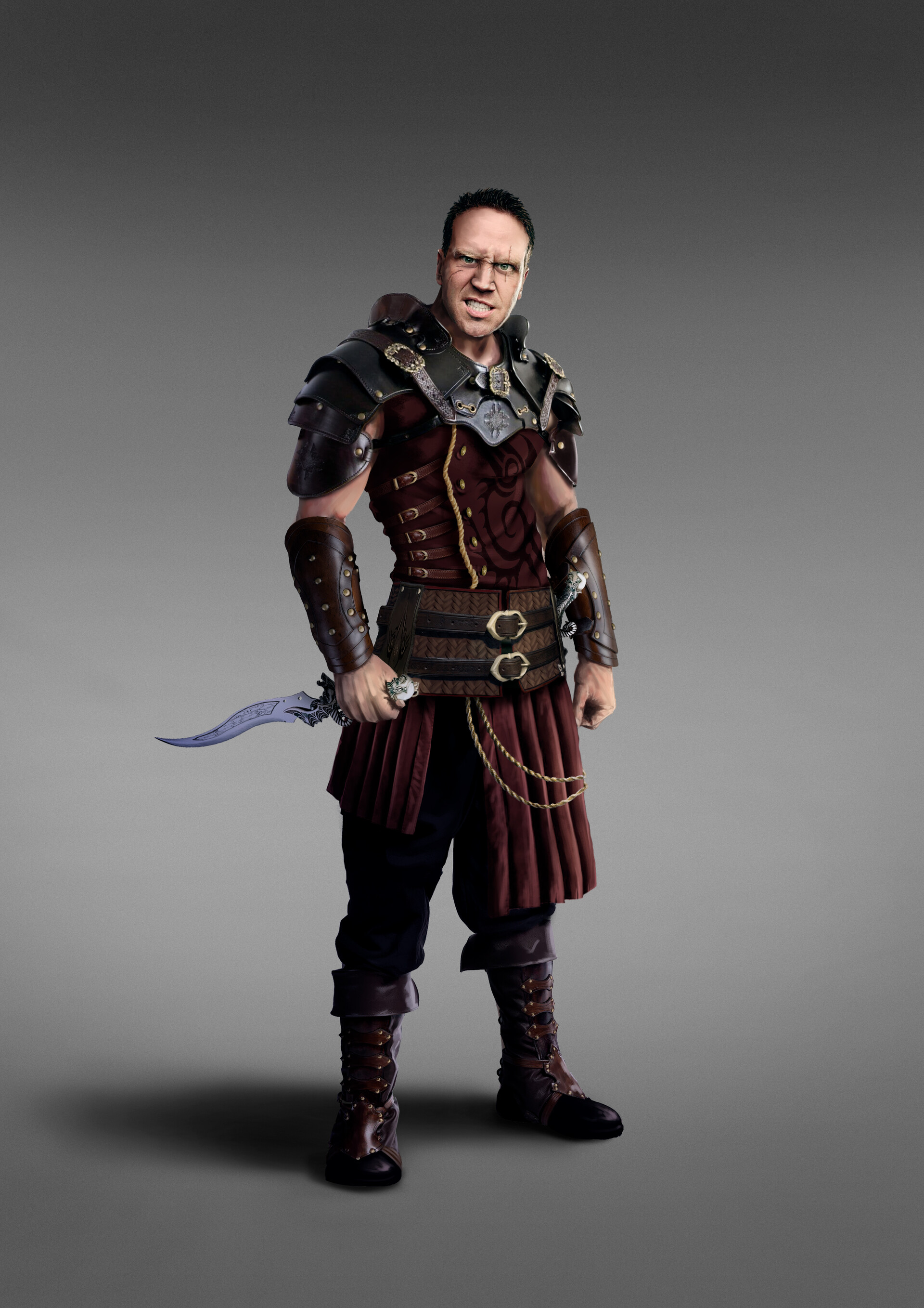 ArtStation - Black Dragon Rogue