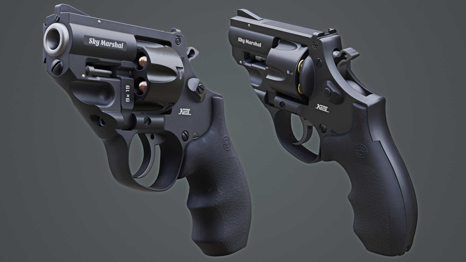 Sergey Sidun - Korth Sky Marshall 9mm Revolver