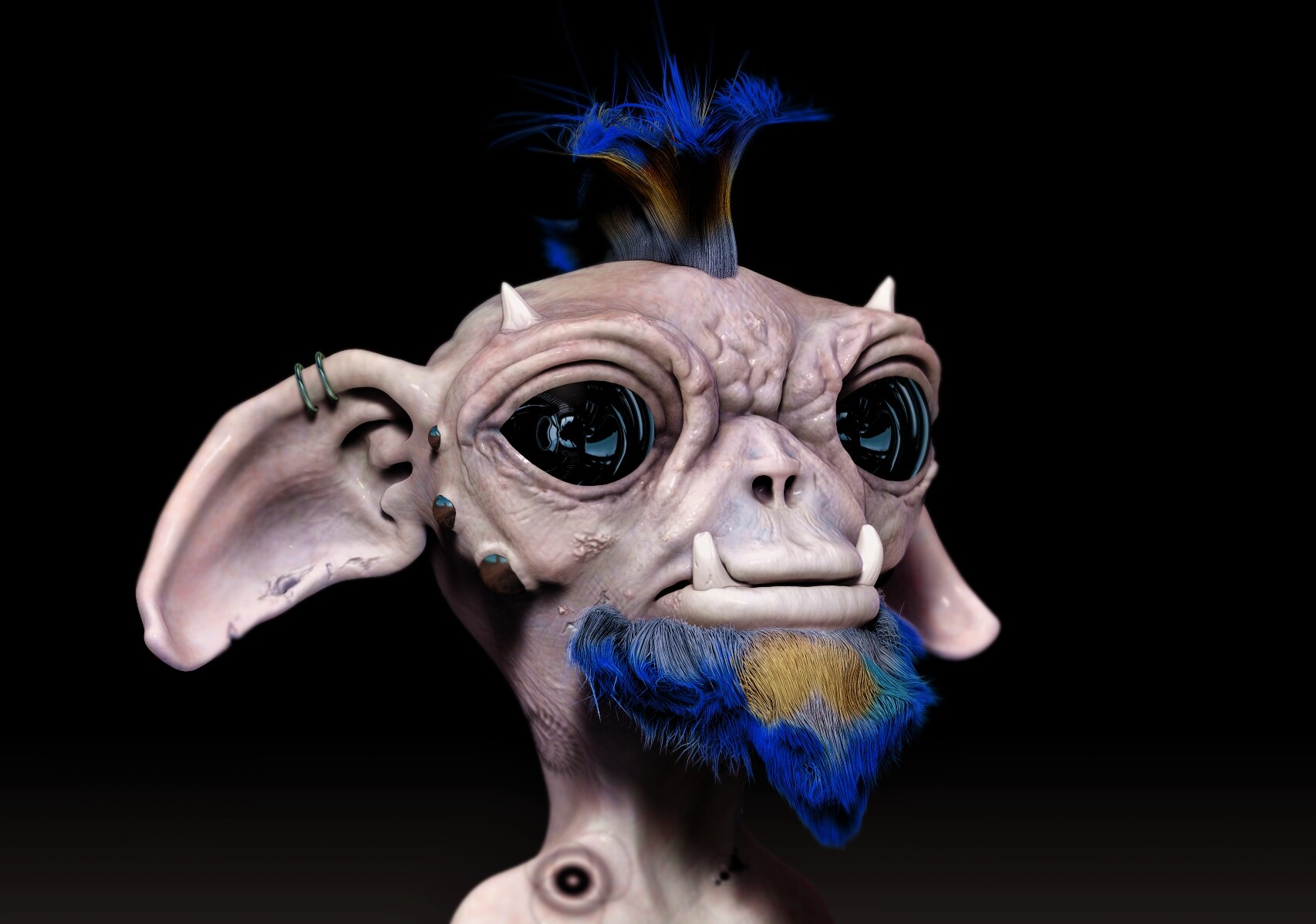 ArtStation - Punk Alien