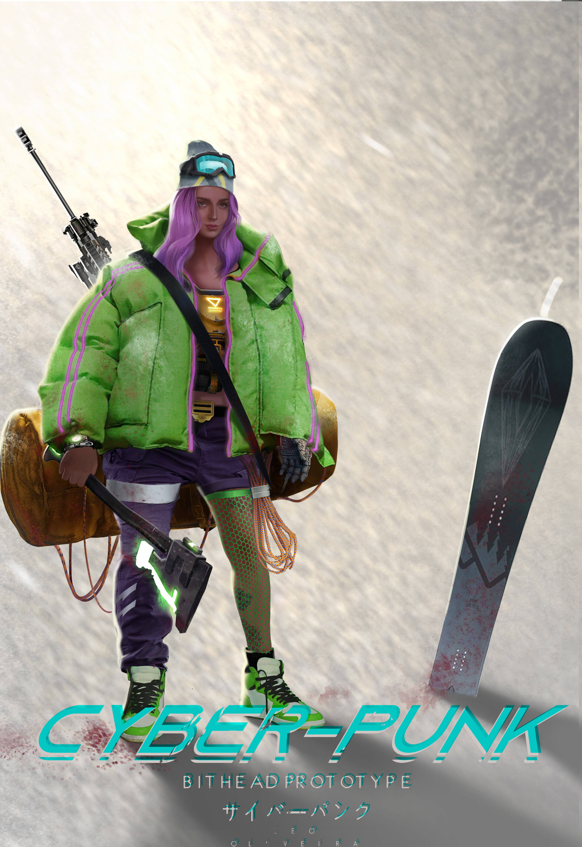 ArtStation - Cyberpunk character design