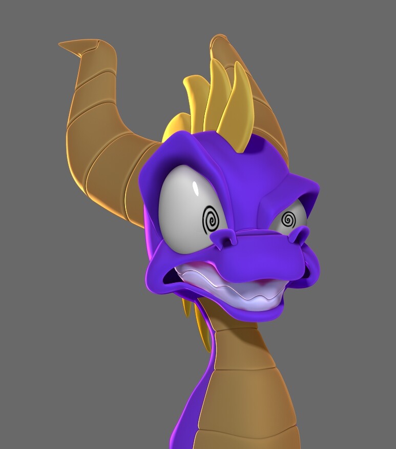 Charlotte Laycock - Spyro Bust