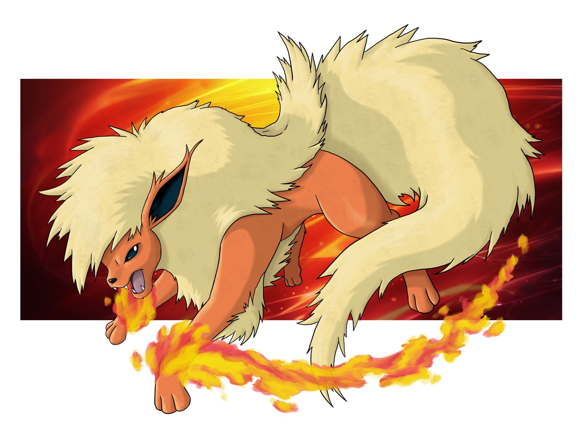 mega flareon