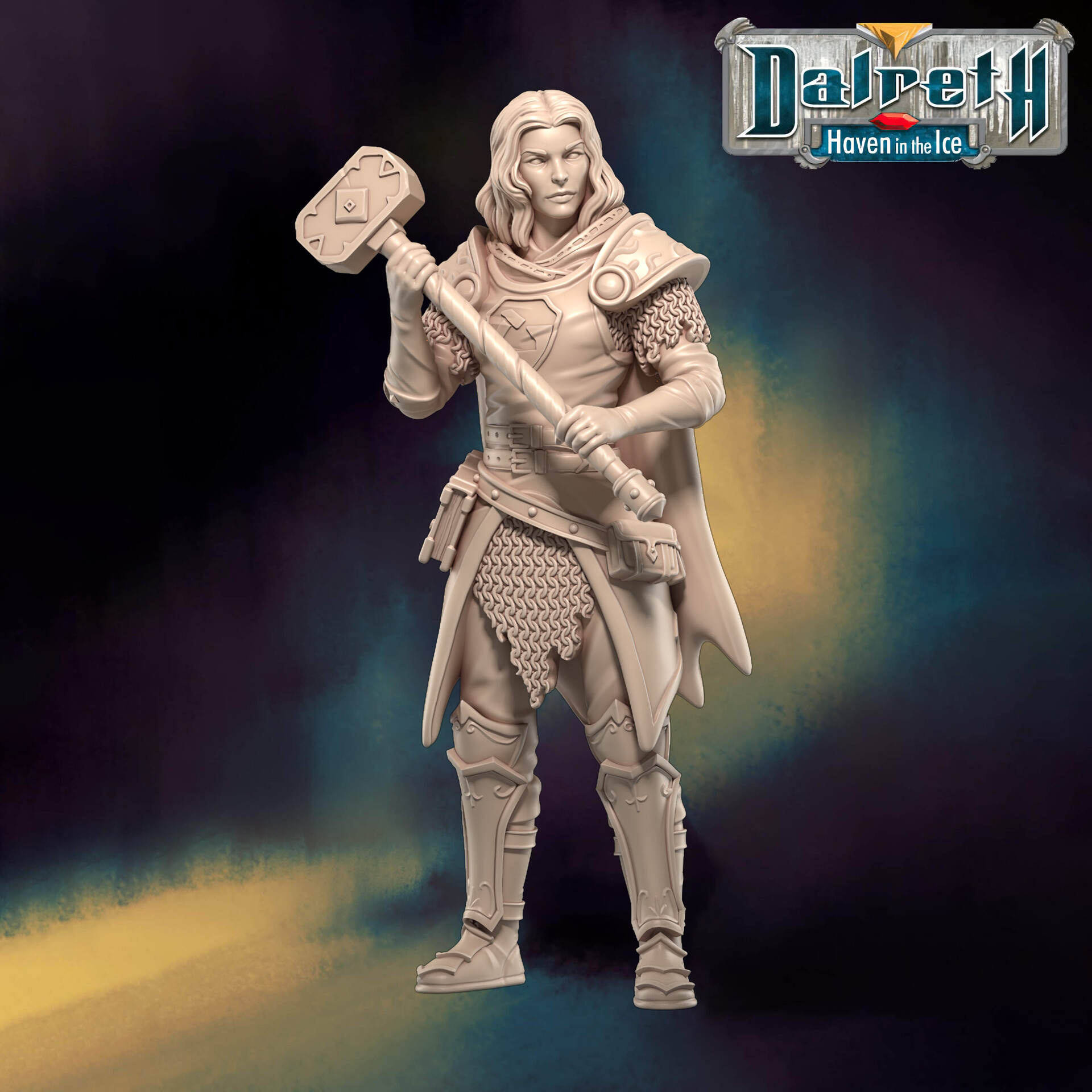 ArtStation - The lady Barton - 28mm Miniature