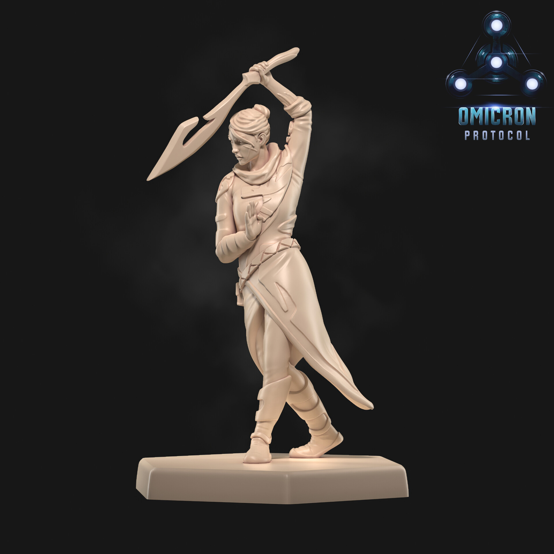 ArtStation - Gudu - Omicron Protocol - Miniature 32mm