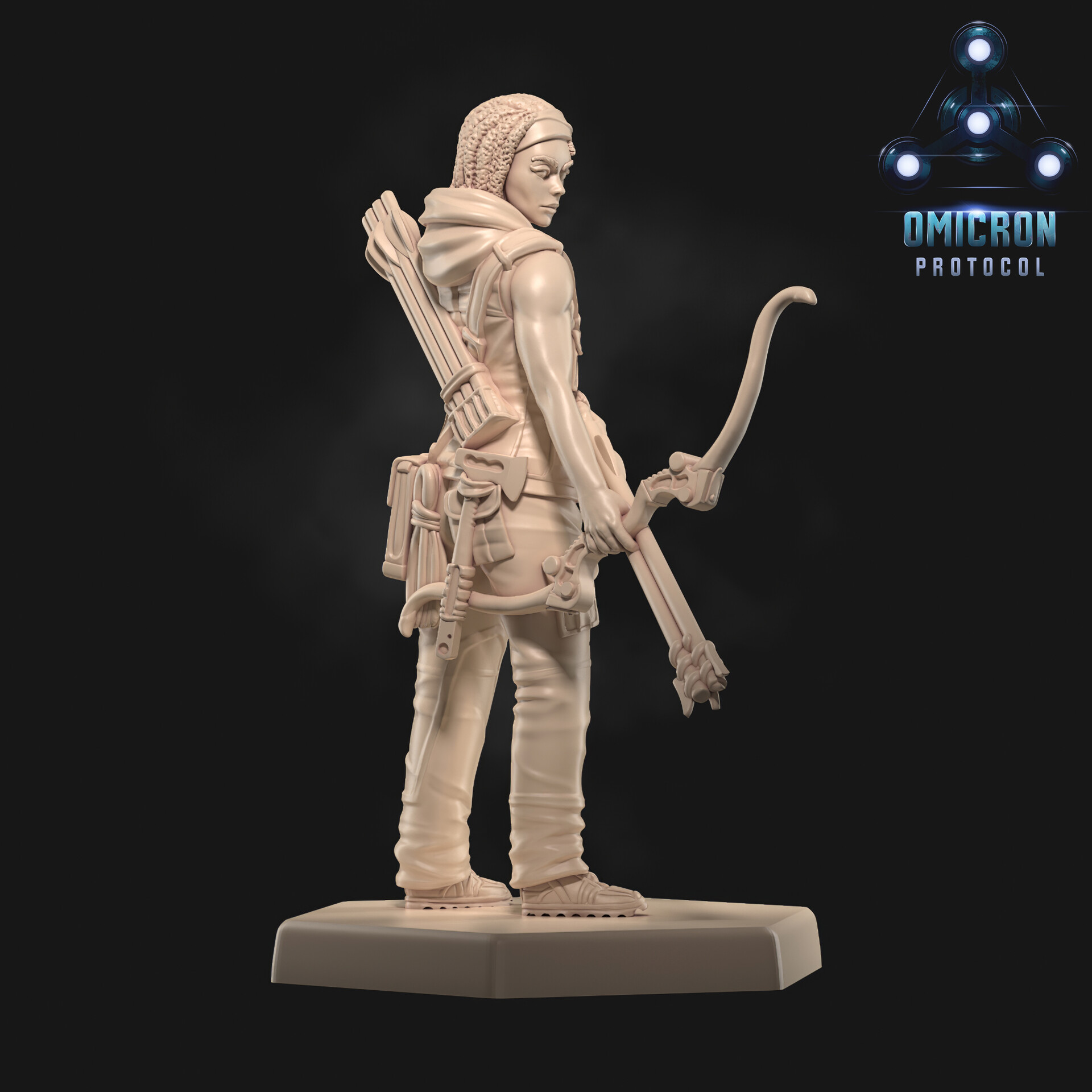 ArtStation - Artemis - Miniature - Omicron Protocol