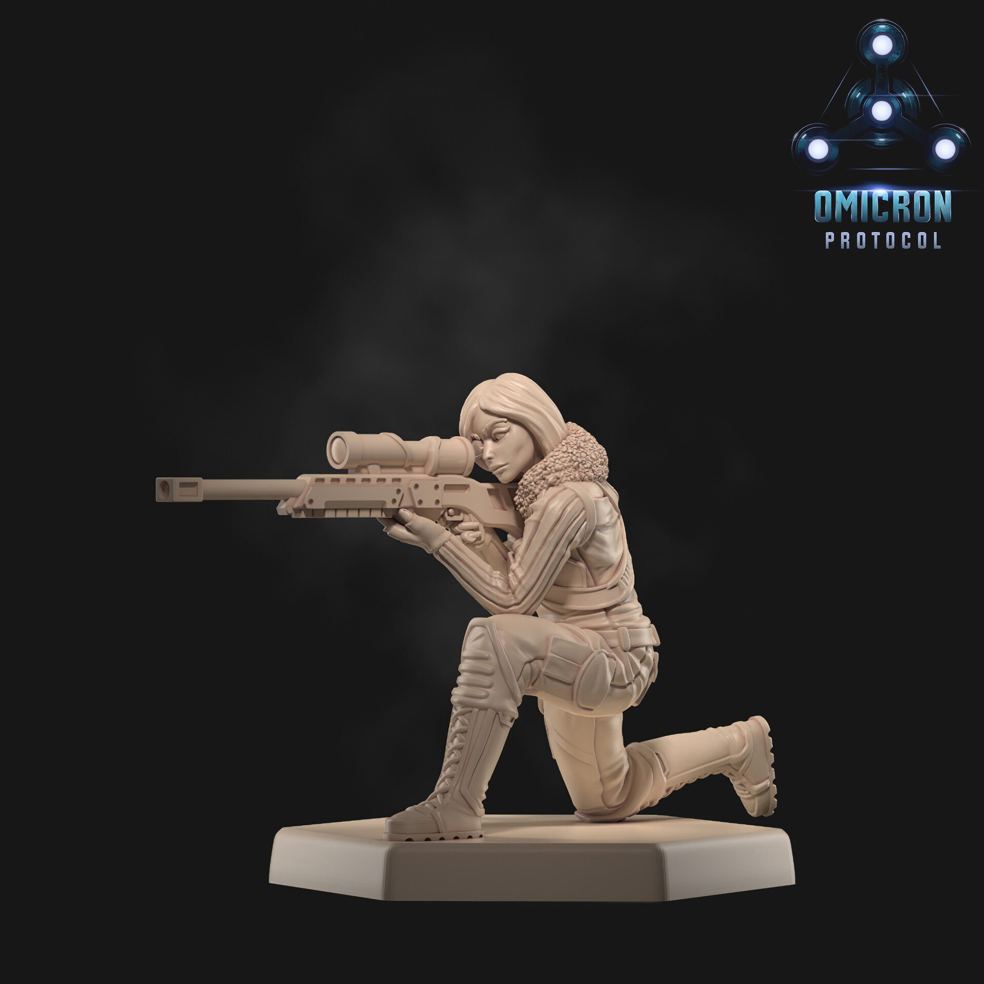 ArtStation - Bolt - Miniature - Omicron Protocol