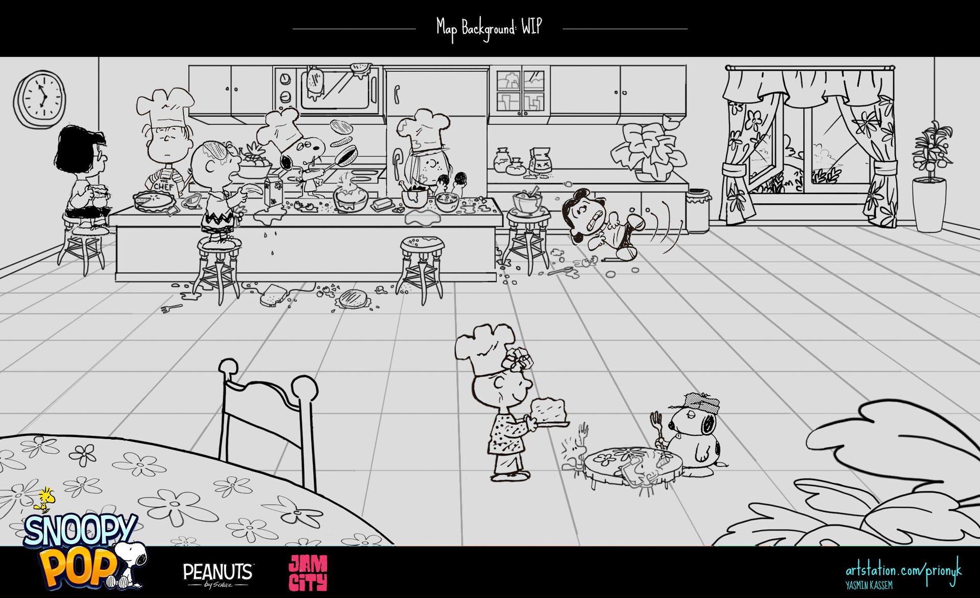 Yasmin kassem - Snoopy world: Master Chef